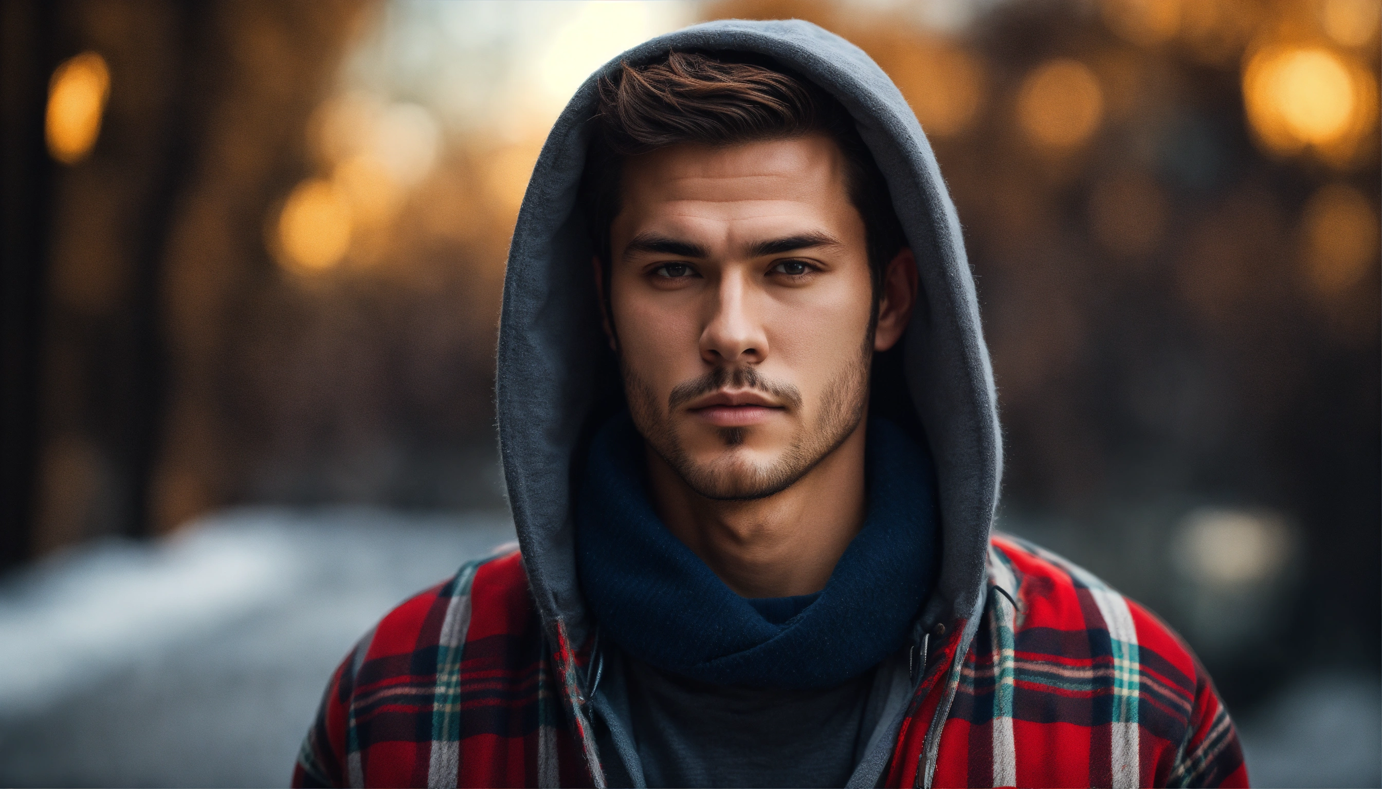 Lexica - A cool guy in crisp and cool winter, effortlessly fashionable ...