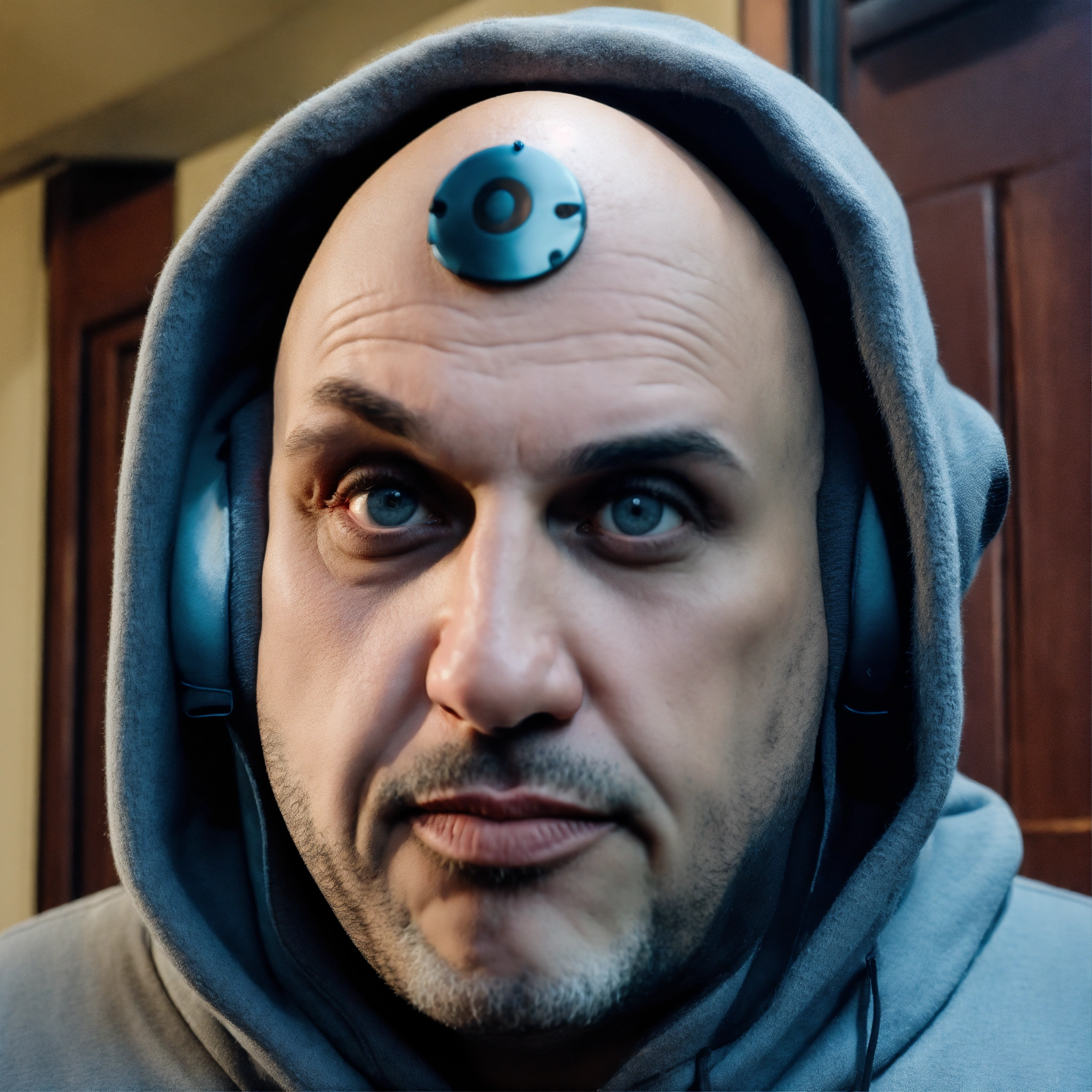 Lexica - UNCLE FESTER JOHN FETTERMAN WEARING A HOODIE OVER HIS HEAD ...