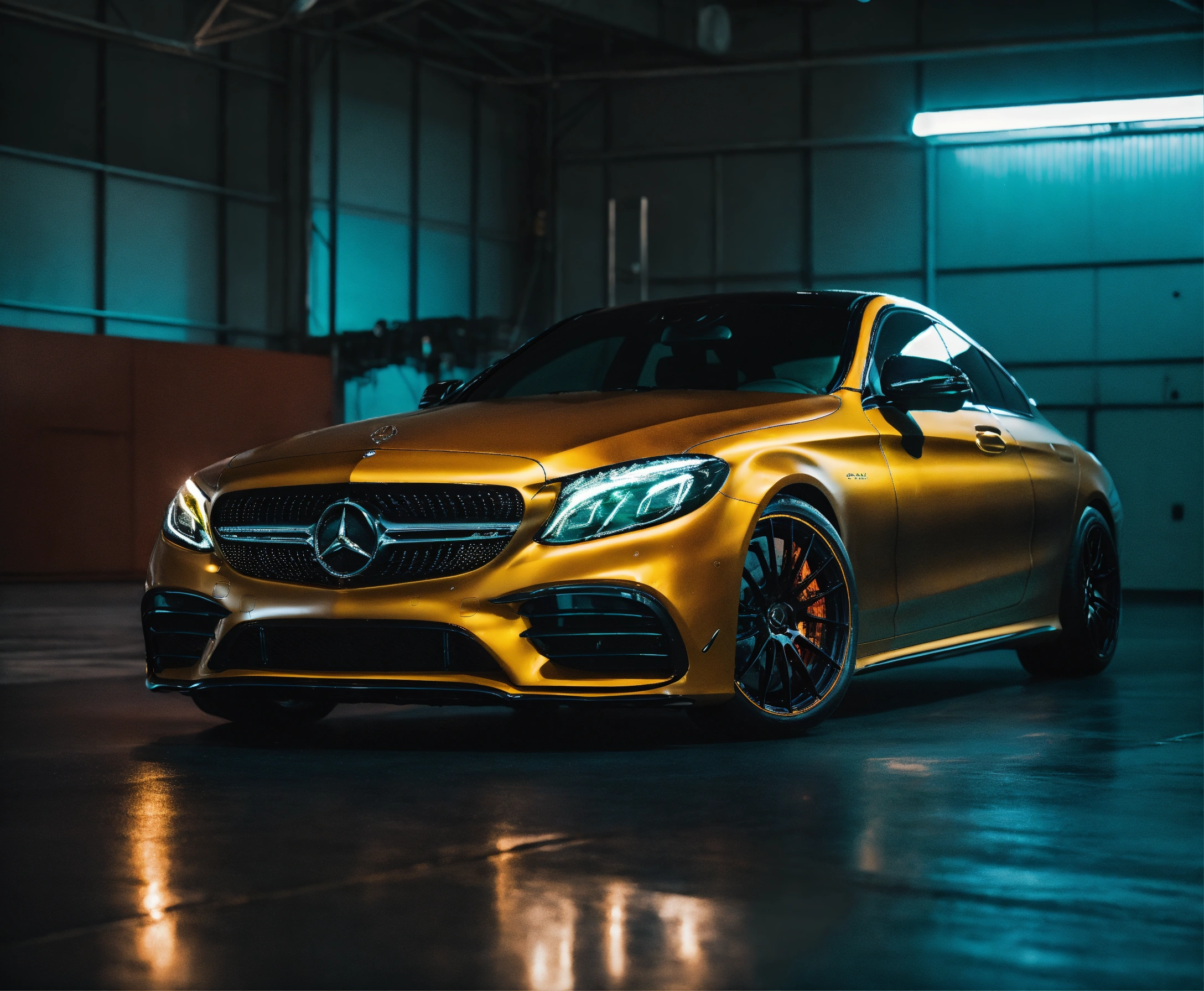 Lexica - Minimal, cinematic, mercedes c43 amg, nebula, whirlwind, dark ...