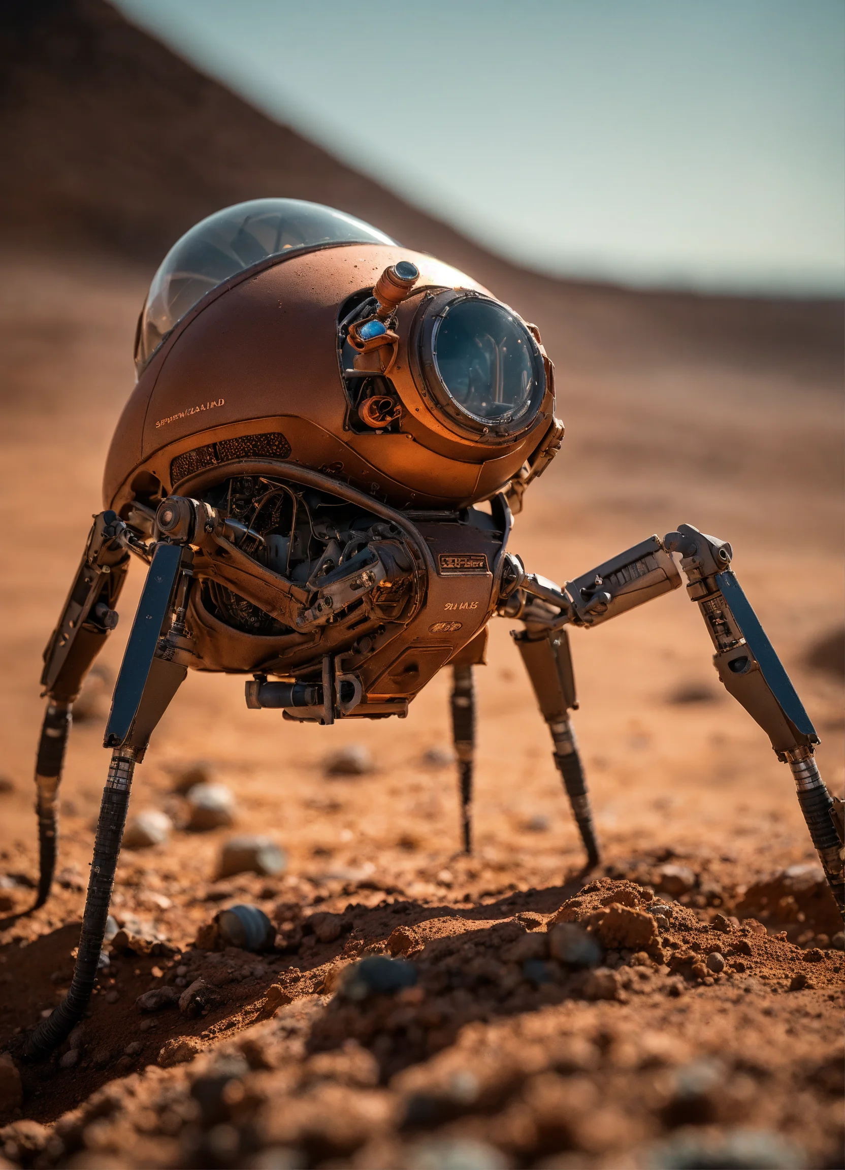 Lexica - Imagine a small, mouse-sized creature with a segmented, insect ...