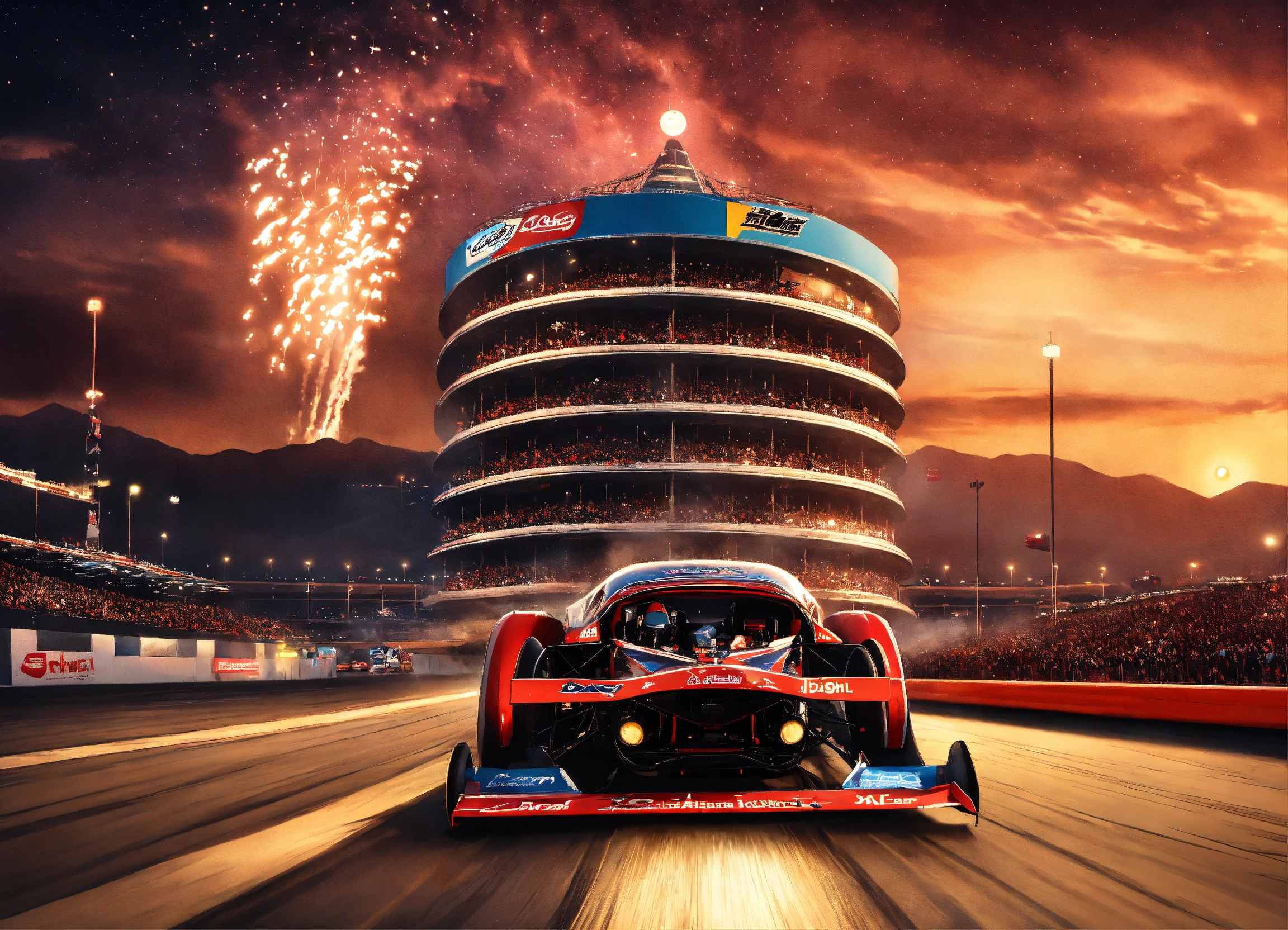 Lexica - Generate a captivating digital illustration of a Bahrain ...