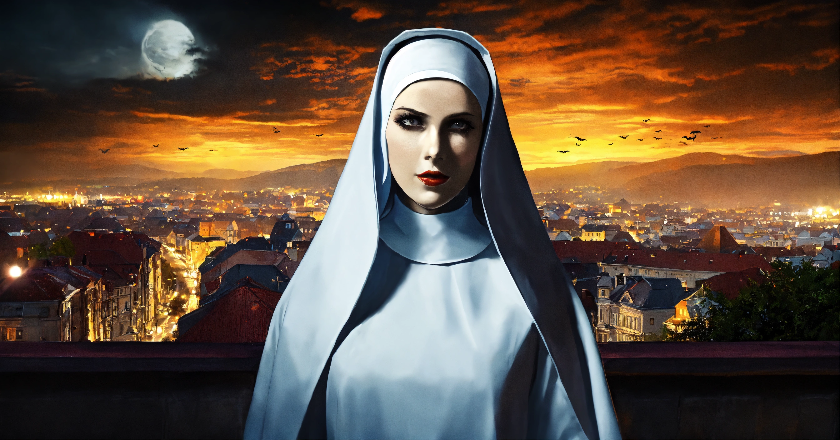 Lexica - The nun halloween party in the city of cluj napoca. tittle the ...