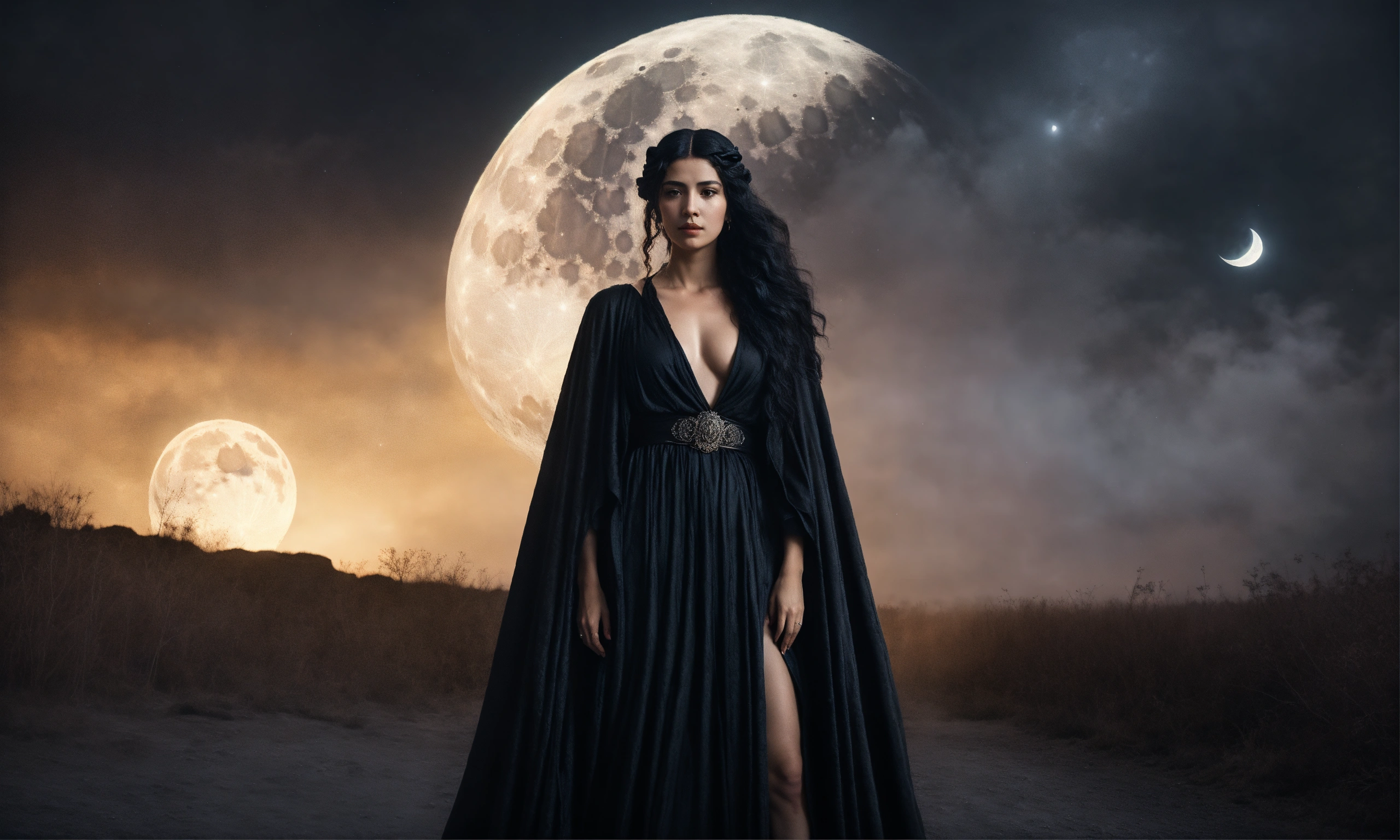 Lexica - Cinematic, greek mythology, goddess Hecate at the crossroads ...