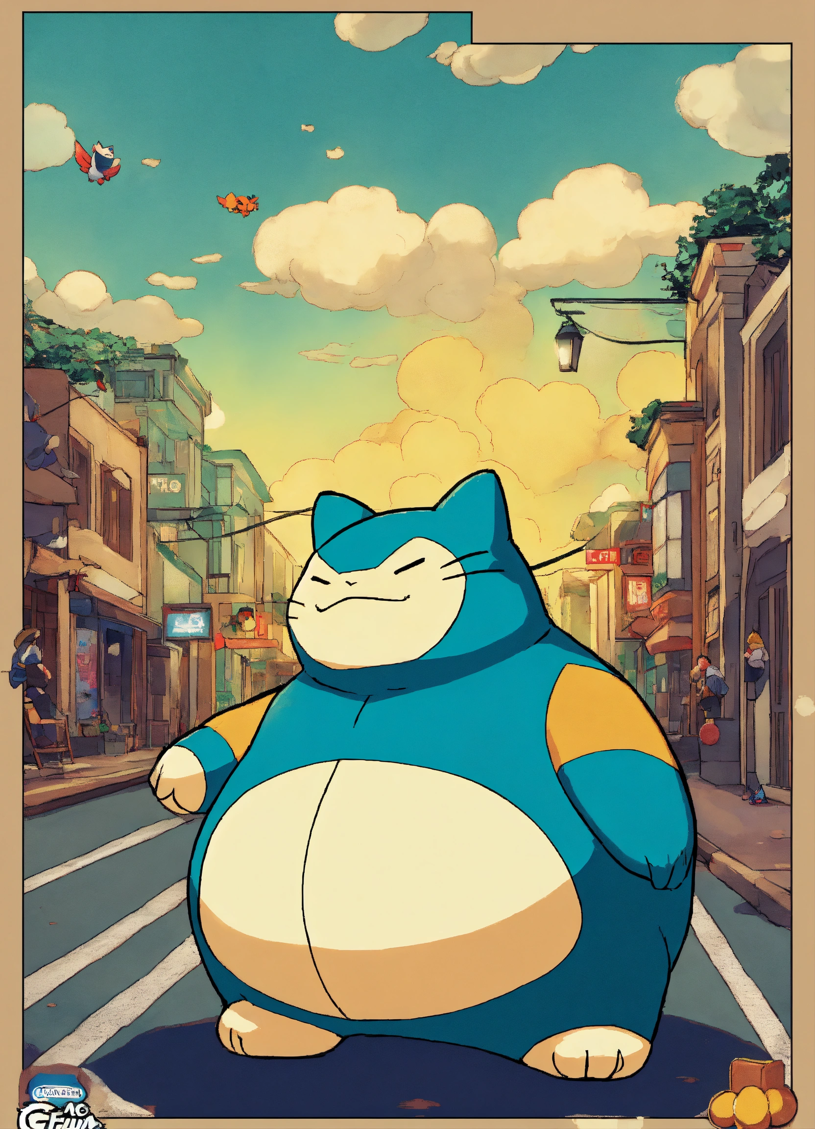 Lexica - Street fighter Pokémon snorlax