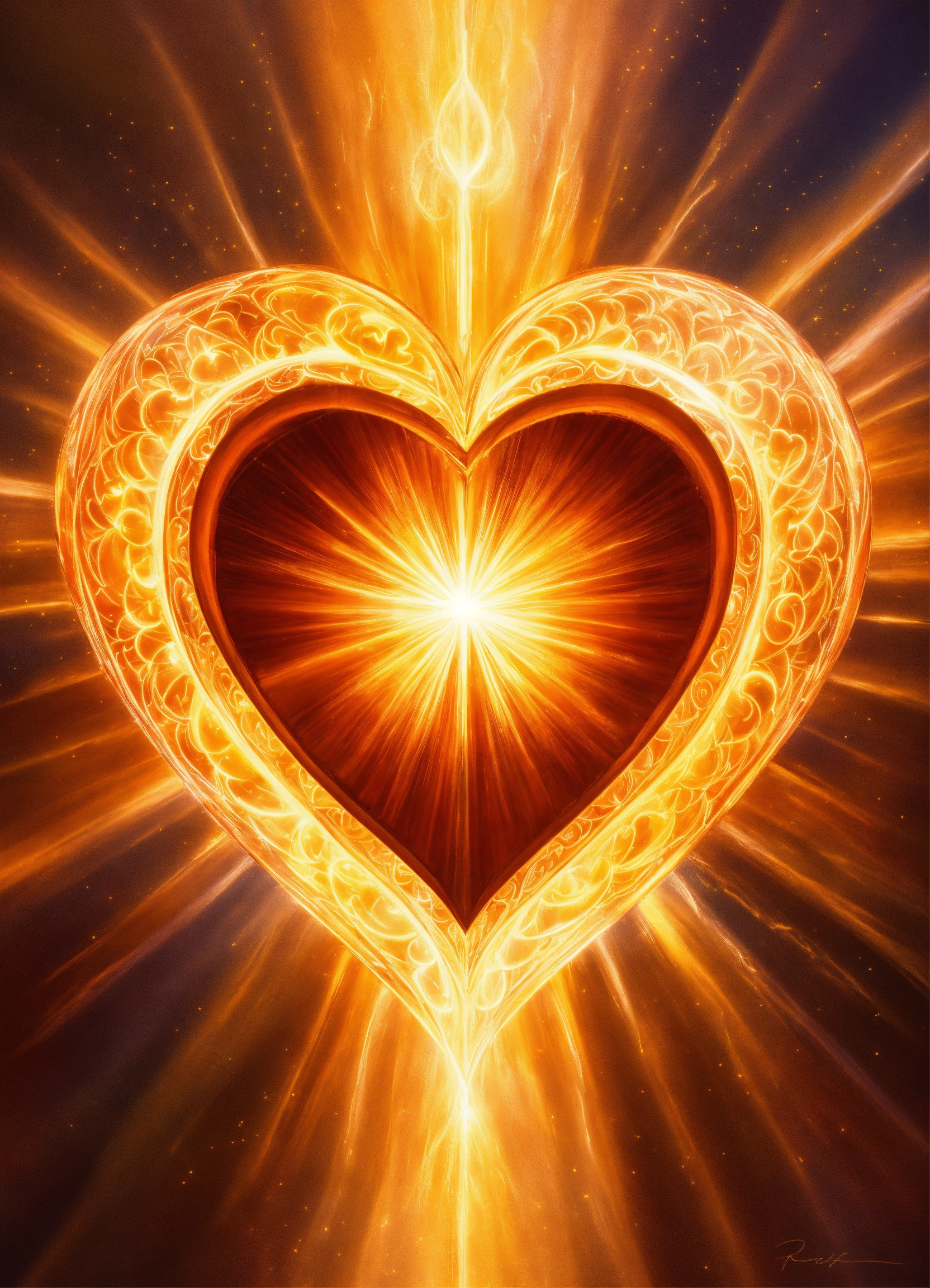 Lexica - Realistic image that symbolizes the inner light within each ...