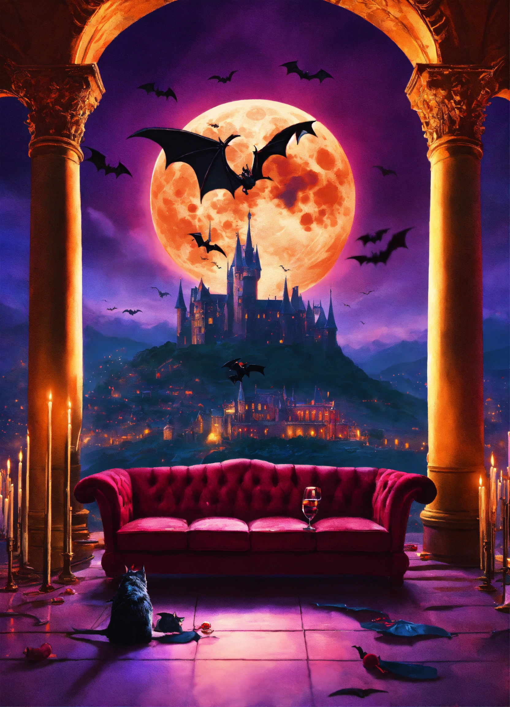 Lexica - All glassblowing superrealism style urban vampire style, one ...