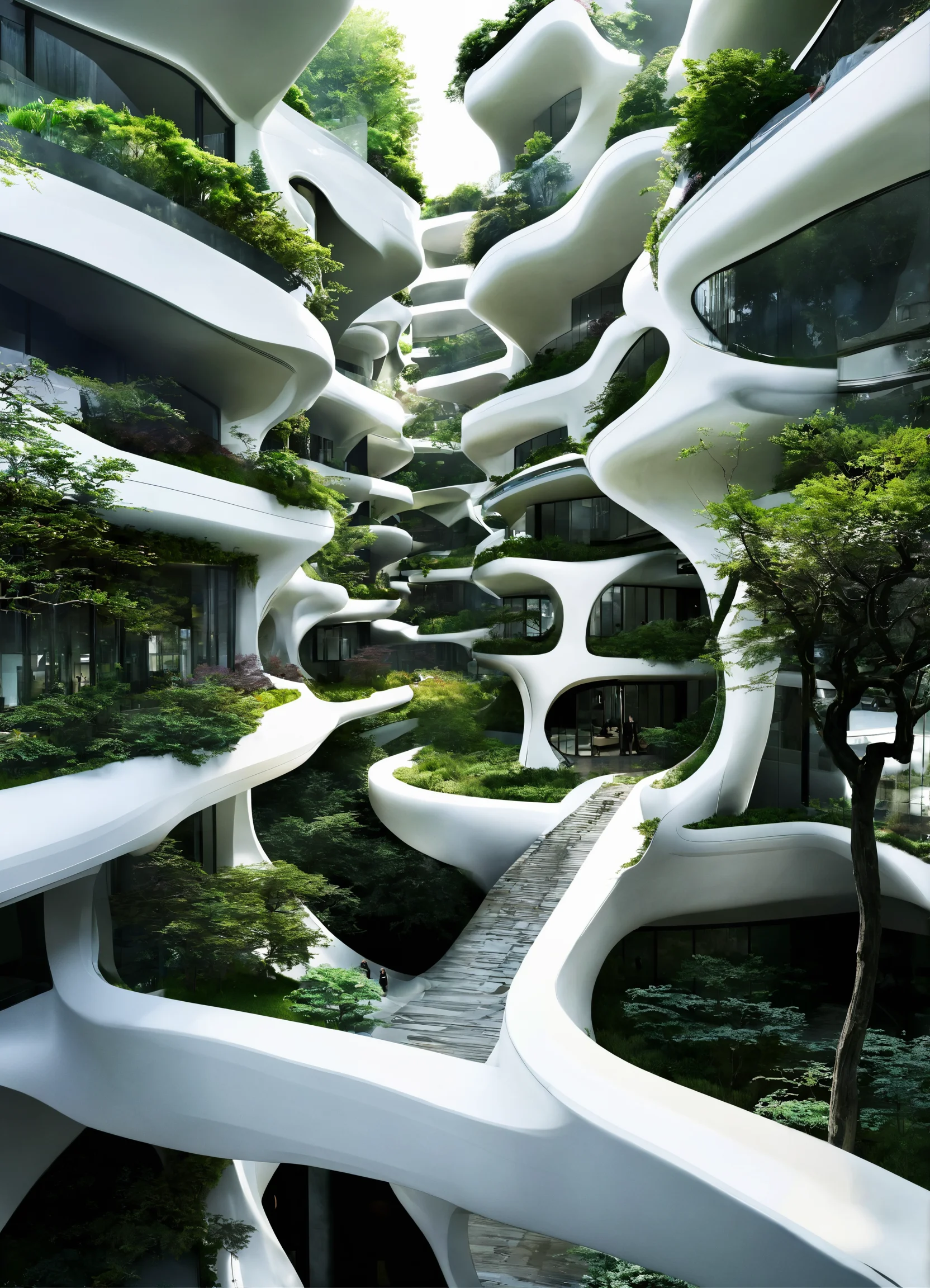 Lexica - Incredible Building Design incorporating vertical japanese ...