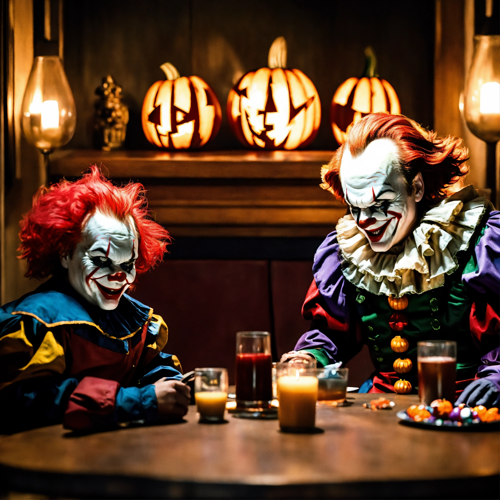 Lexica - Realistic picture with Joaquin Phoenix's Joker and Bill ...