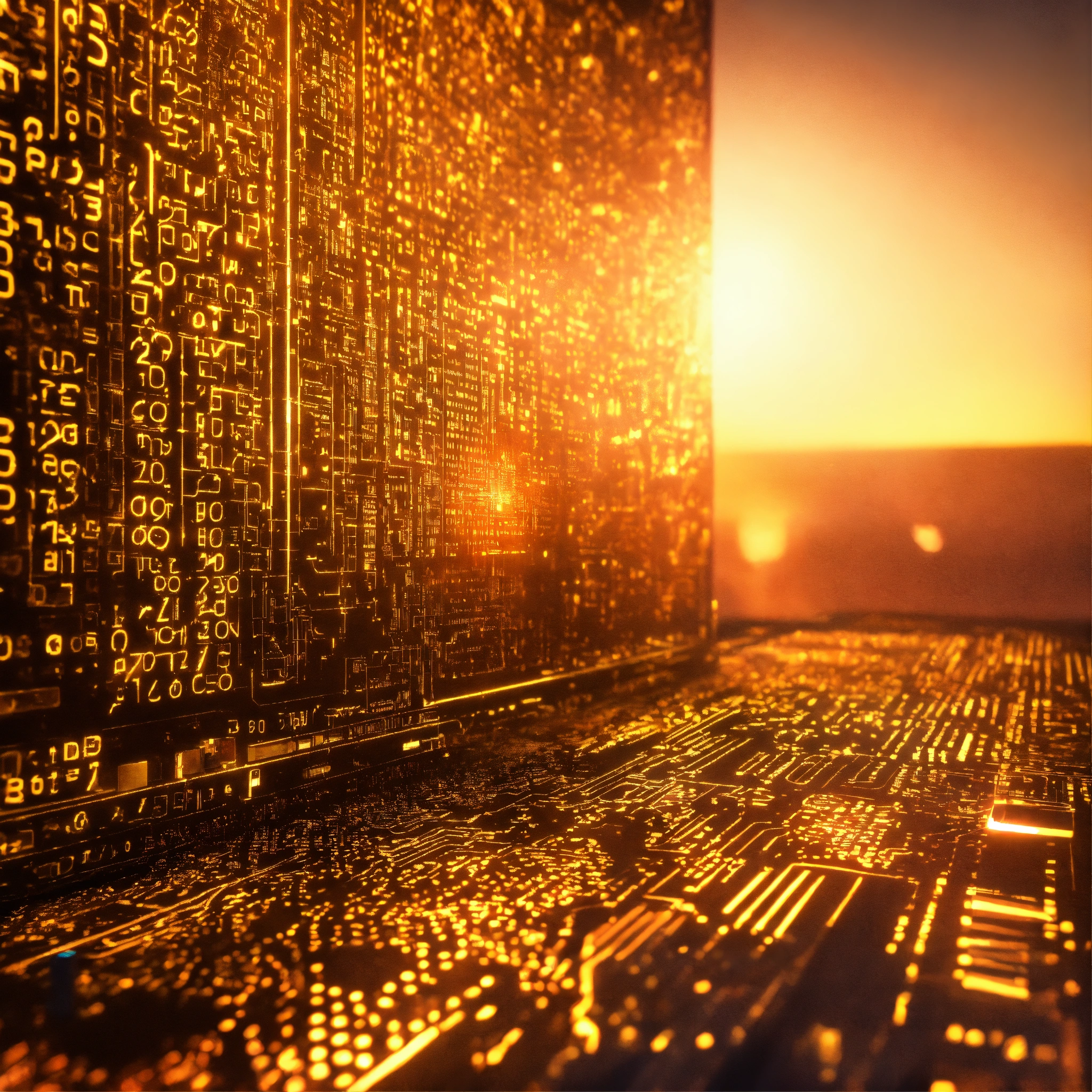 Lexica - Ultra realistic в взphoto of a very high tech 3d software code ...