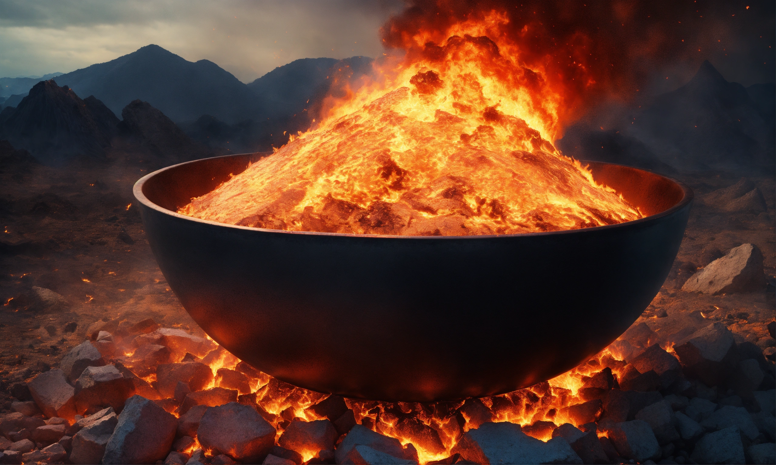 Lexica - 7 Bowls of Wrath pour out fire and destruction upon the earth ...
