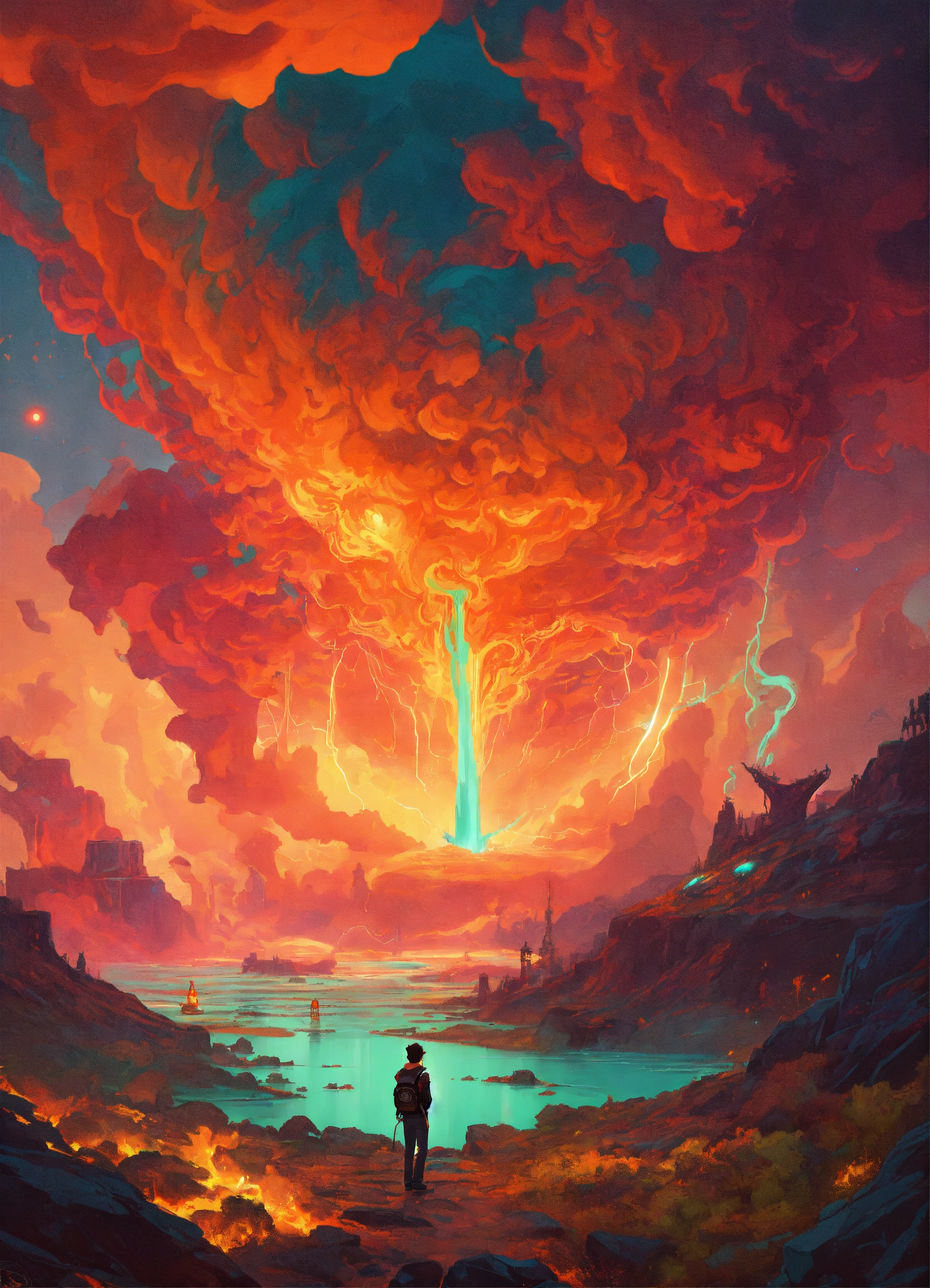 Lexica - A psychedelic realm, delirium, chaotic storm of liquid smoke ...