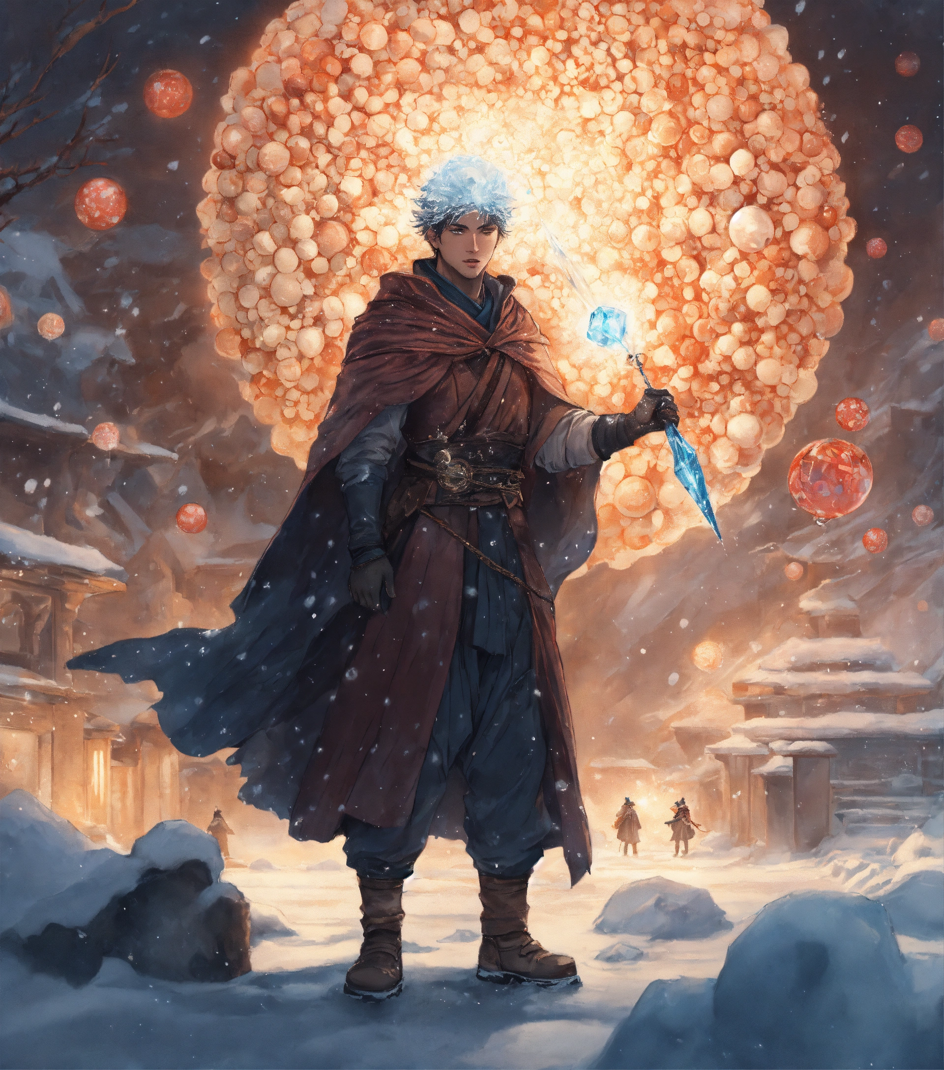 Lexica - Mid-plan cinematic illustration by Christopher Olivier Ledroit ...