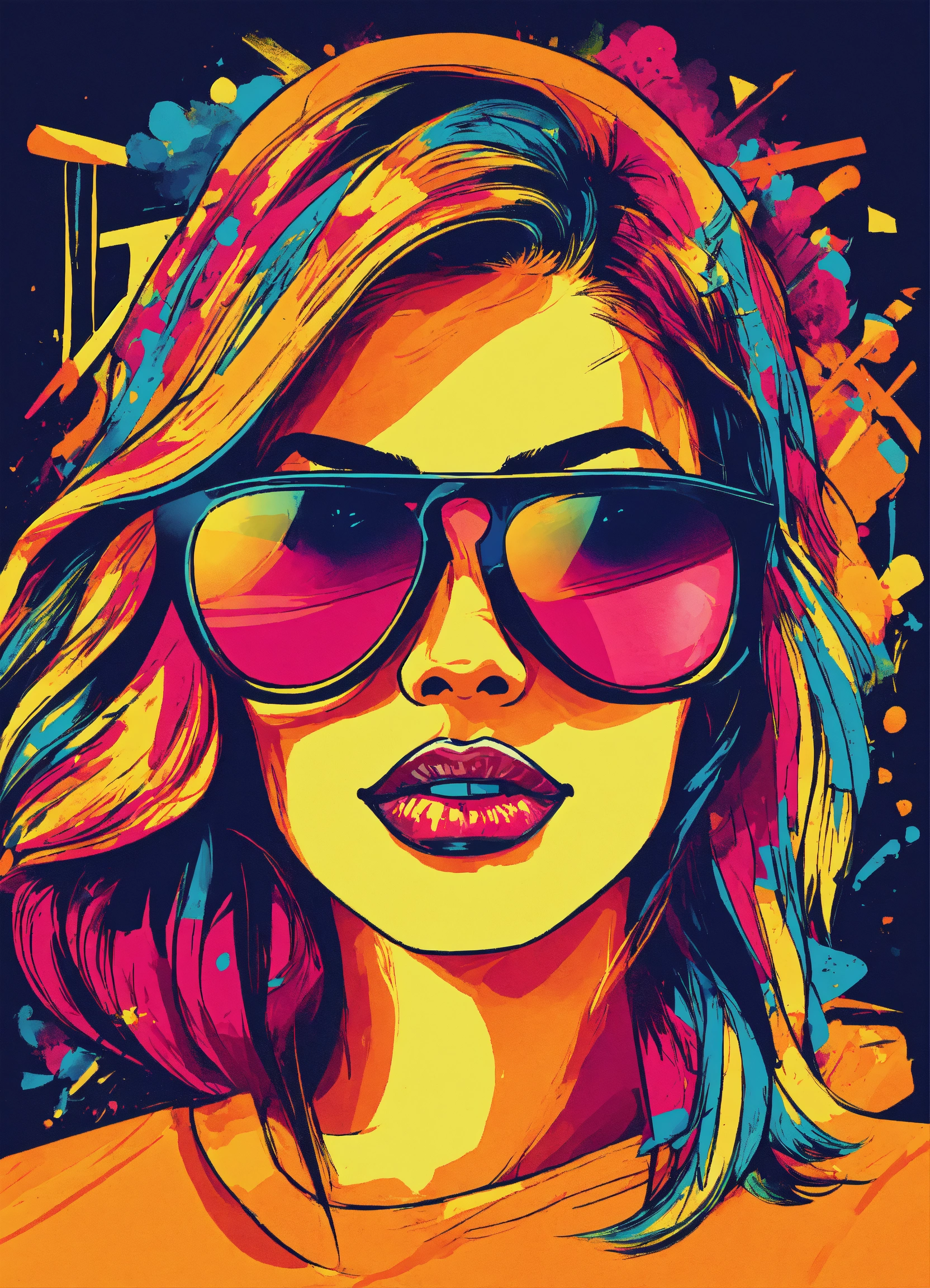 Lexica - Vector illustration, Minimalistic, Digital illustration ...