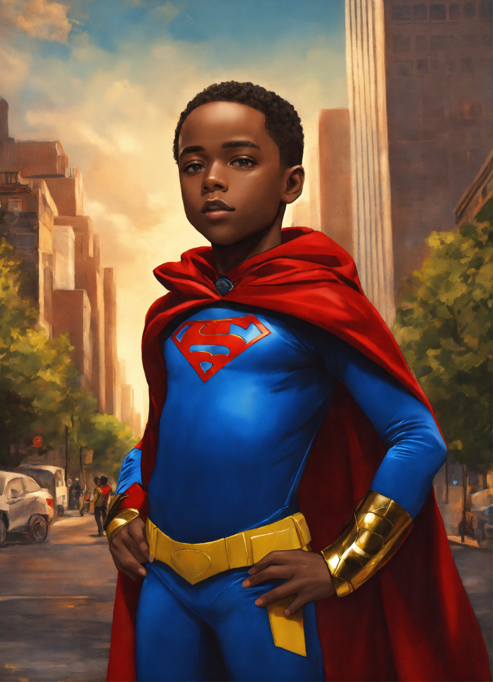 Lexica - Superheroes as black boys
