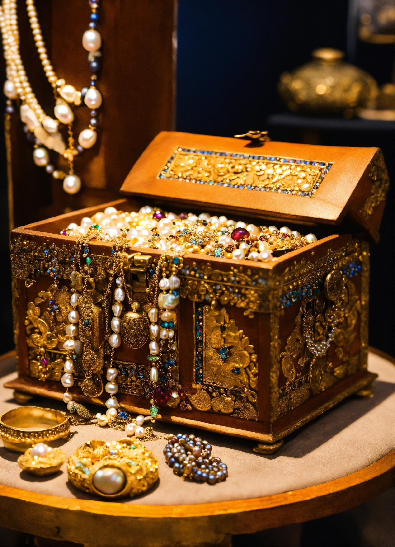 Lexica - A treasure chest of ancient pearls and jewelry from afar