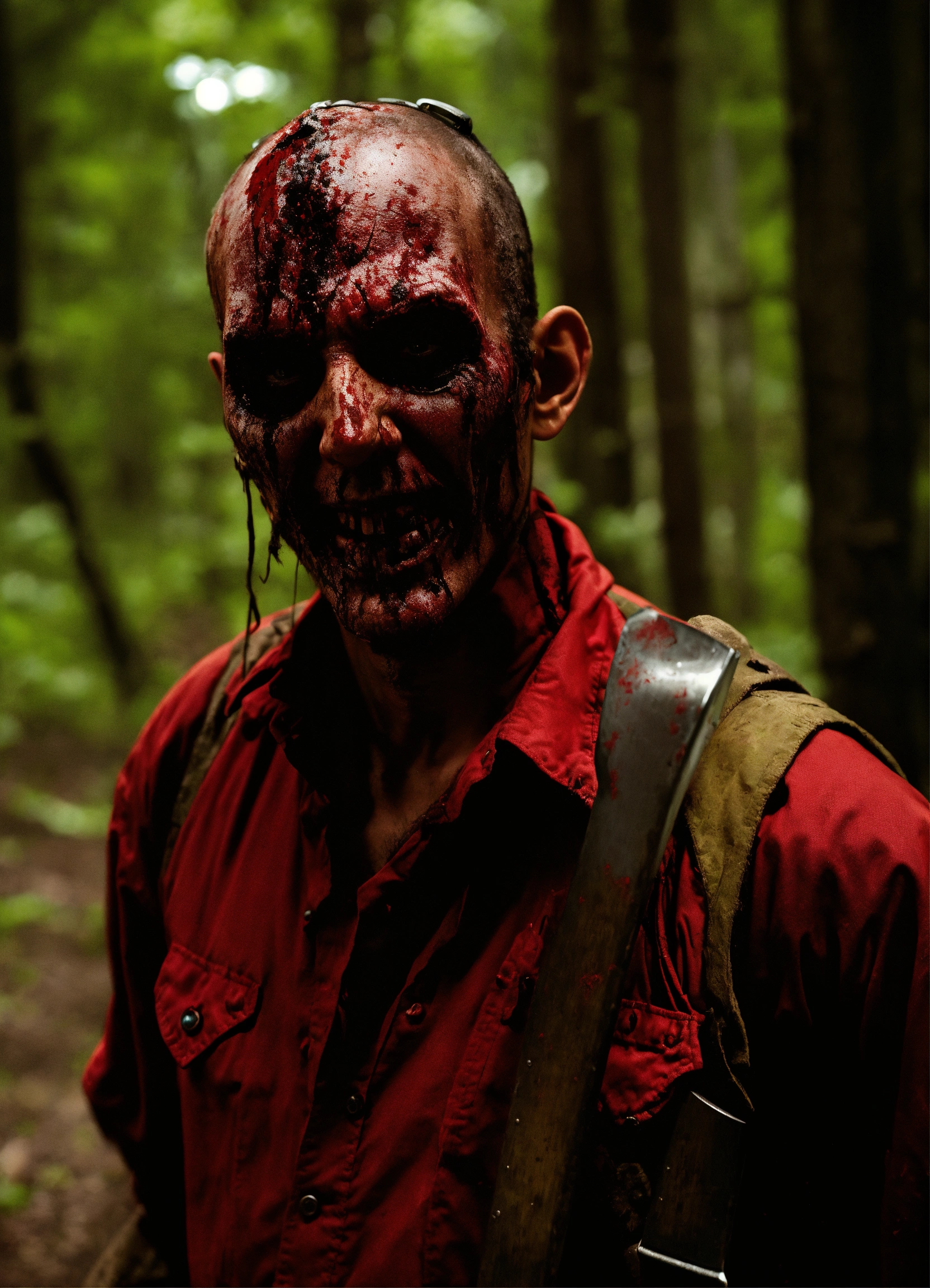 Lexica - Creepy man with hatchet the antagonist three fingers from ...