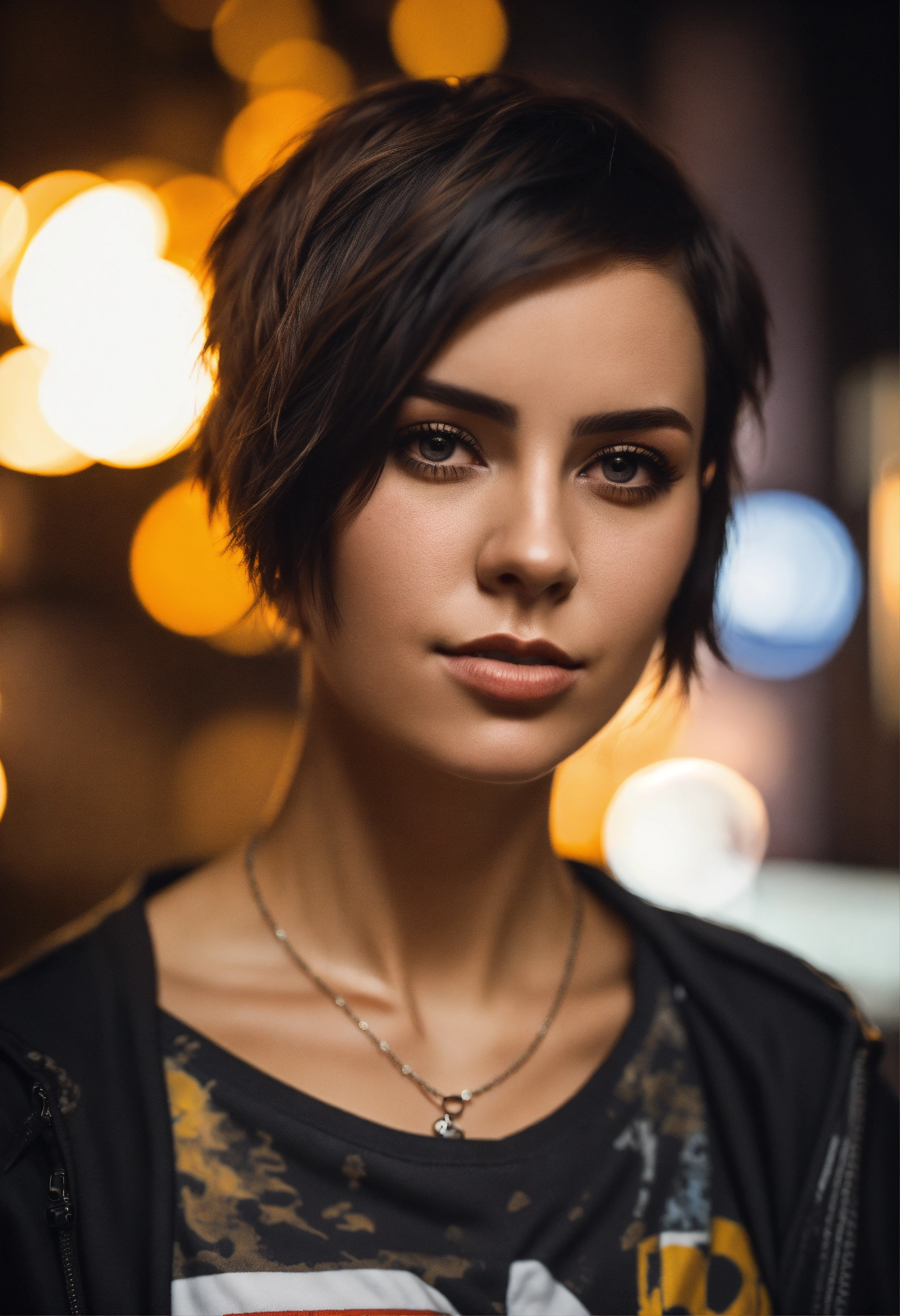 Lexica - Highly detailed portrait of spanish young woman 36 years old ...