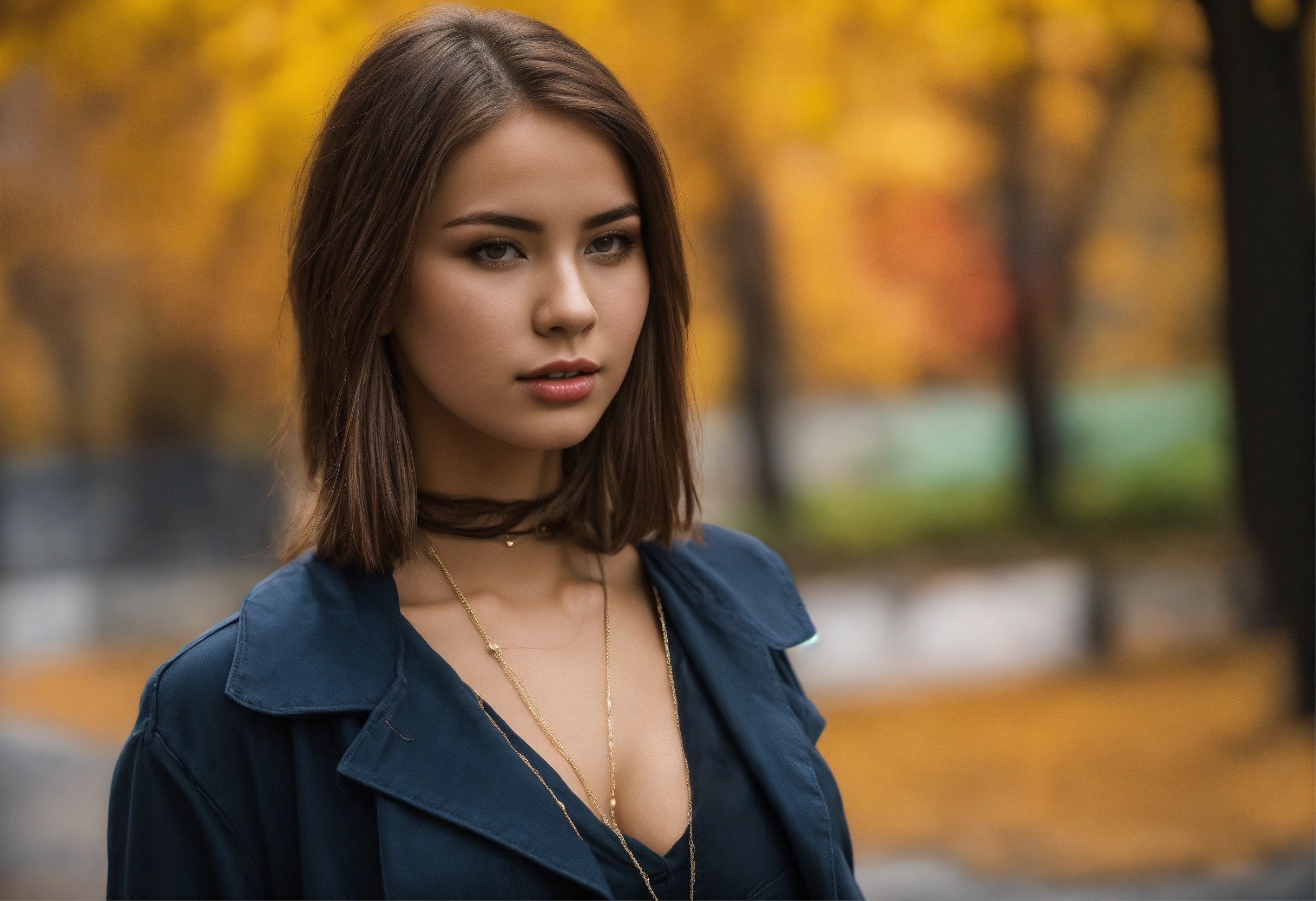 Lexica - Young lady fully clothed