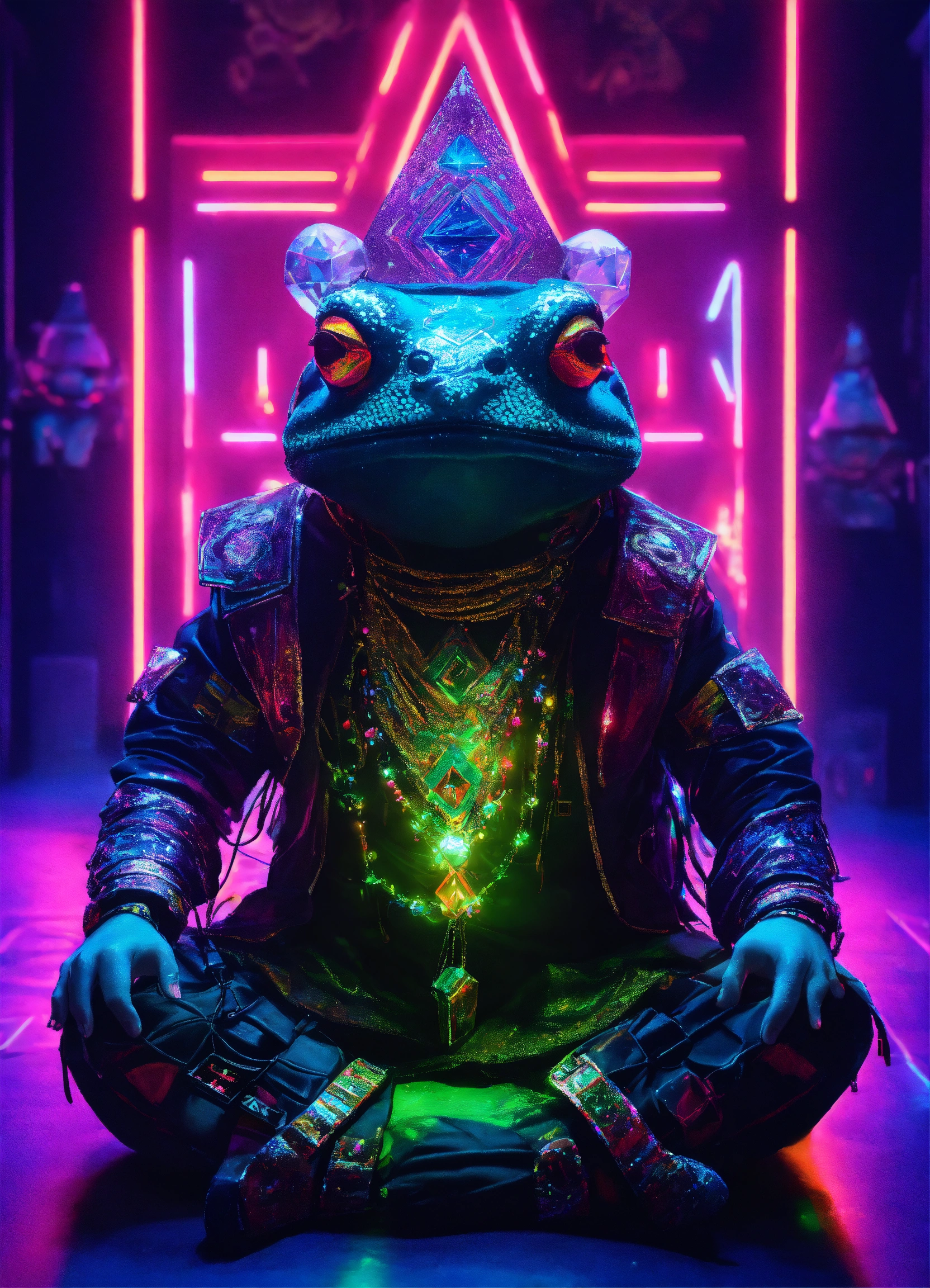 Lexica - A Ayahuasca techno Diamond Shaman Diamond TOAD in shaman folk ...