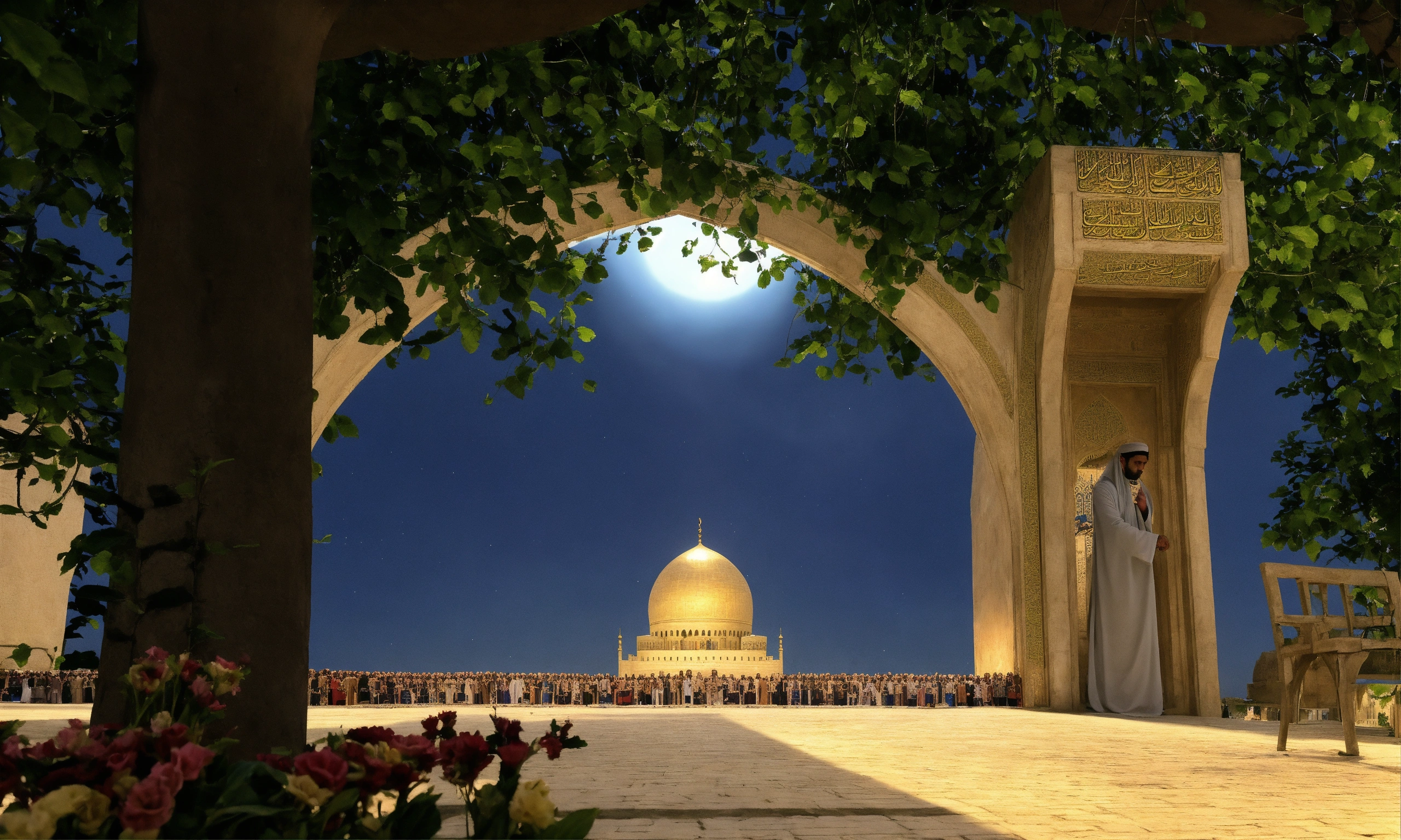 Lexica - On that day, the Prophet .... hide face (peace be upon him ...