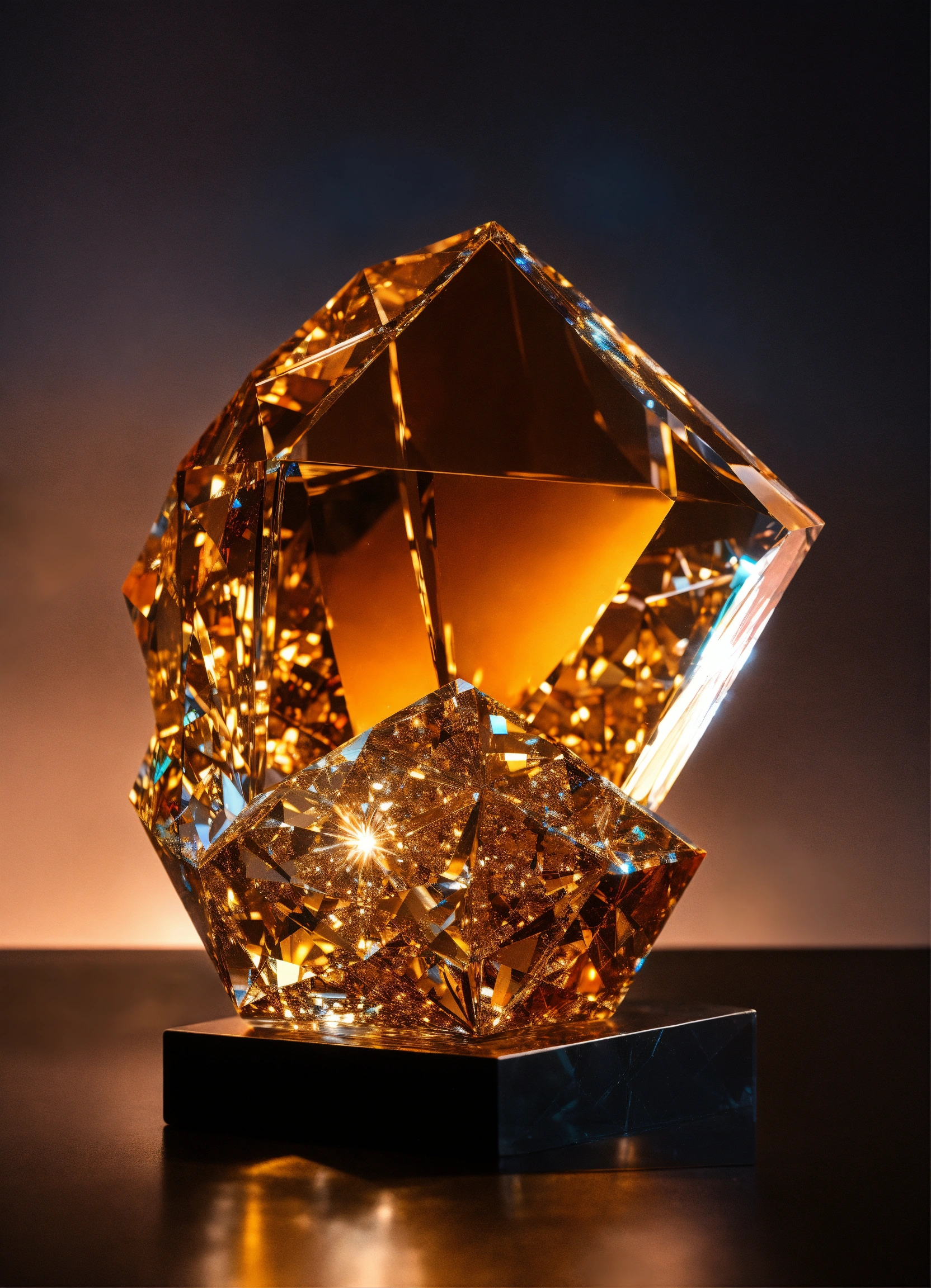 Lexica - Sunset jet interior furry champaign plexiglass glass crystal ...