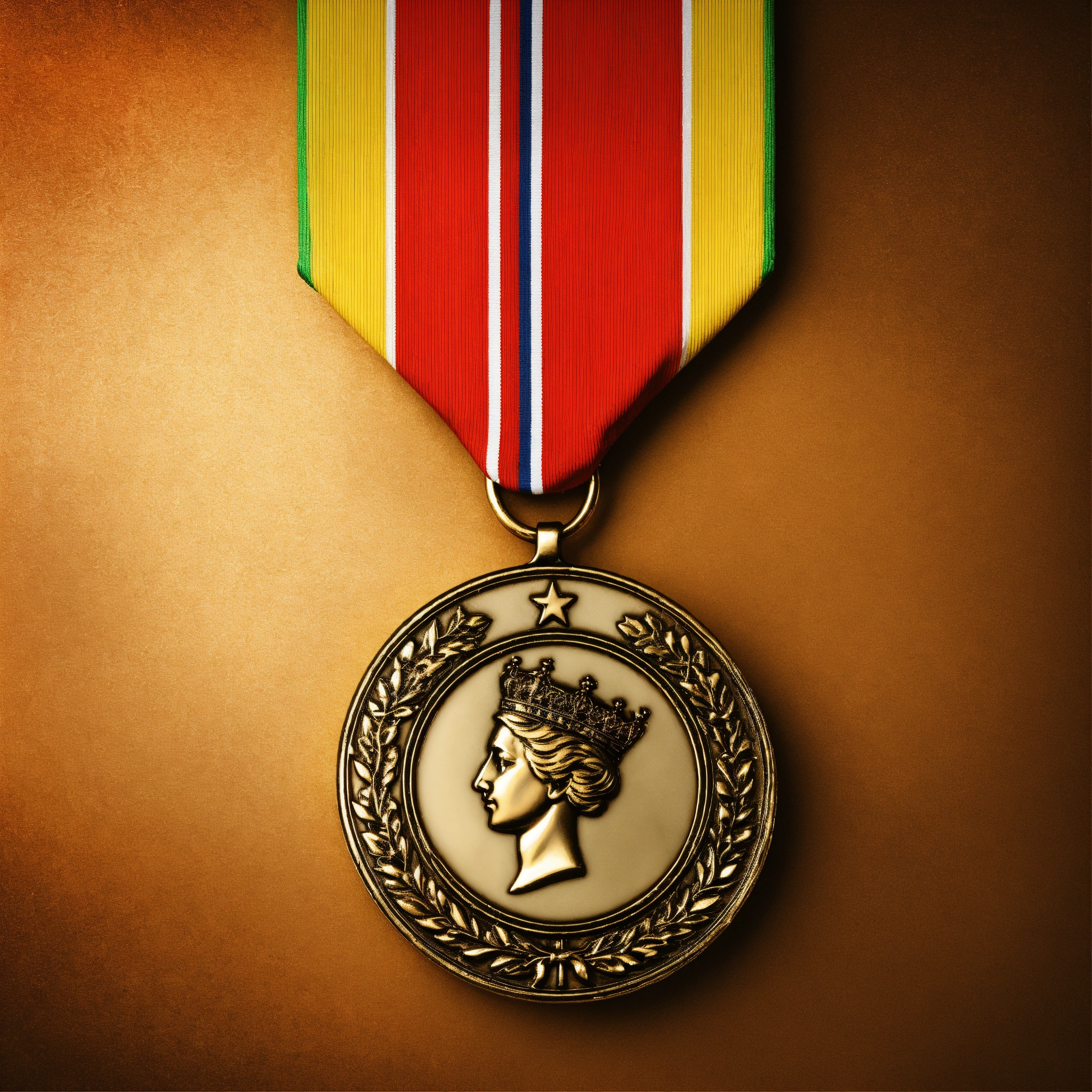 Lexica - An impressive medal clean background