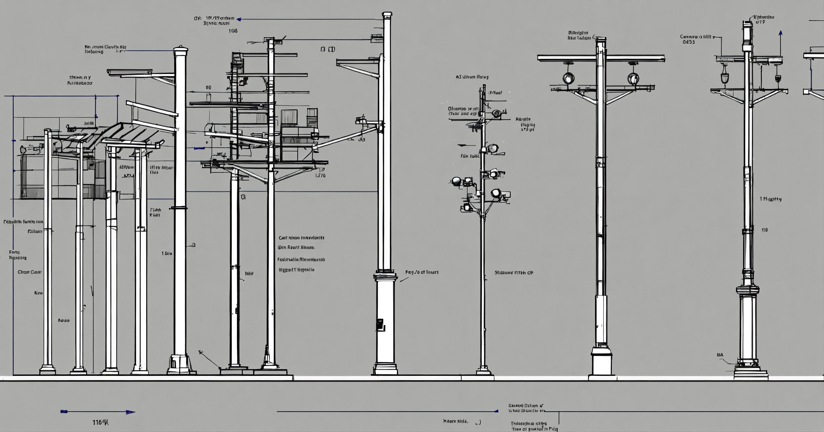 Lexica - Blueprint-style image that visually represents the diverse ...