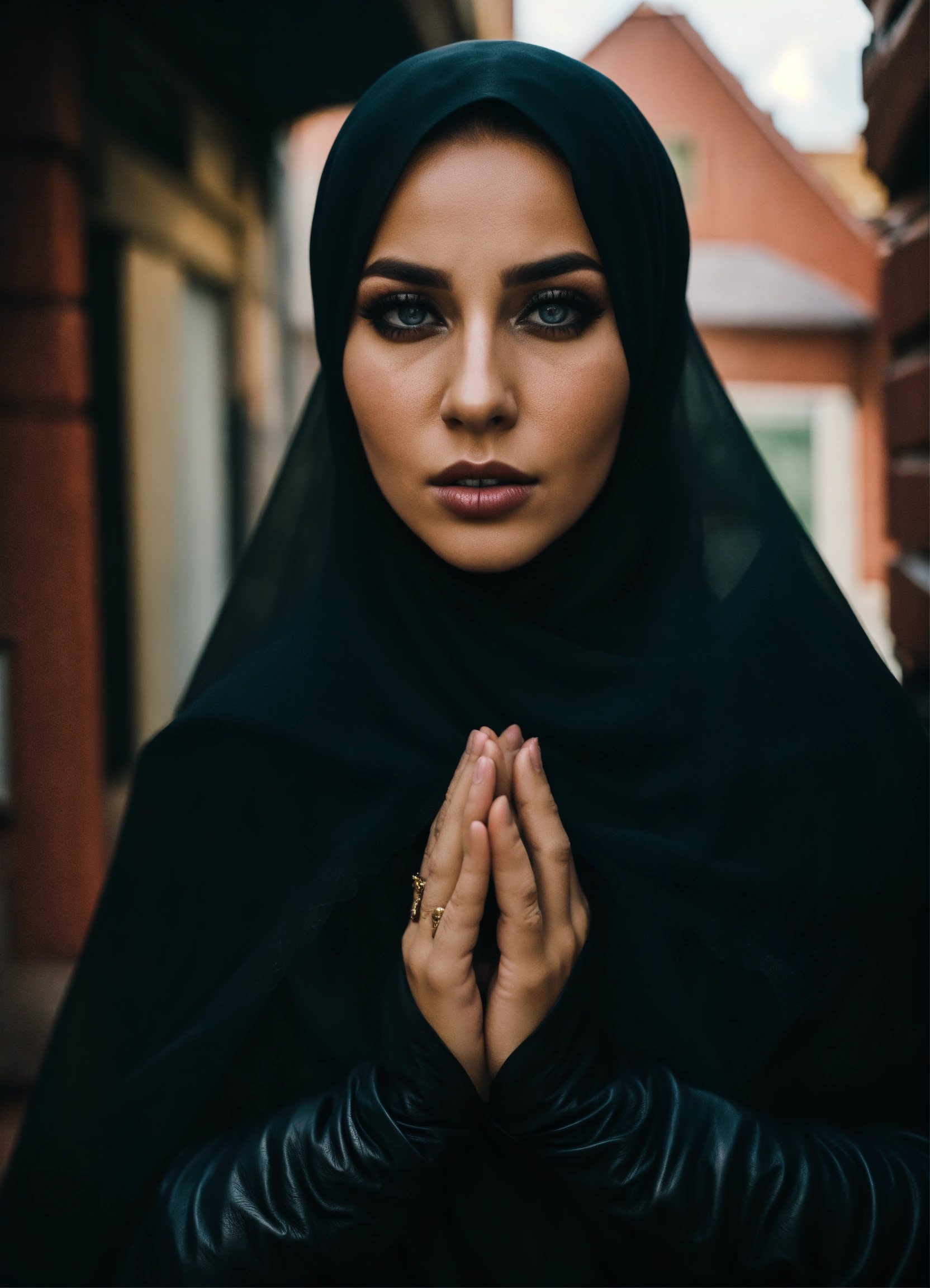 Lexica - Woman with doom gaze, extremely powerful hypnotic eyes wearing ...