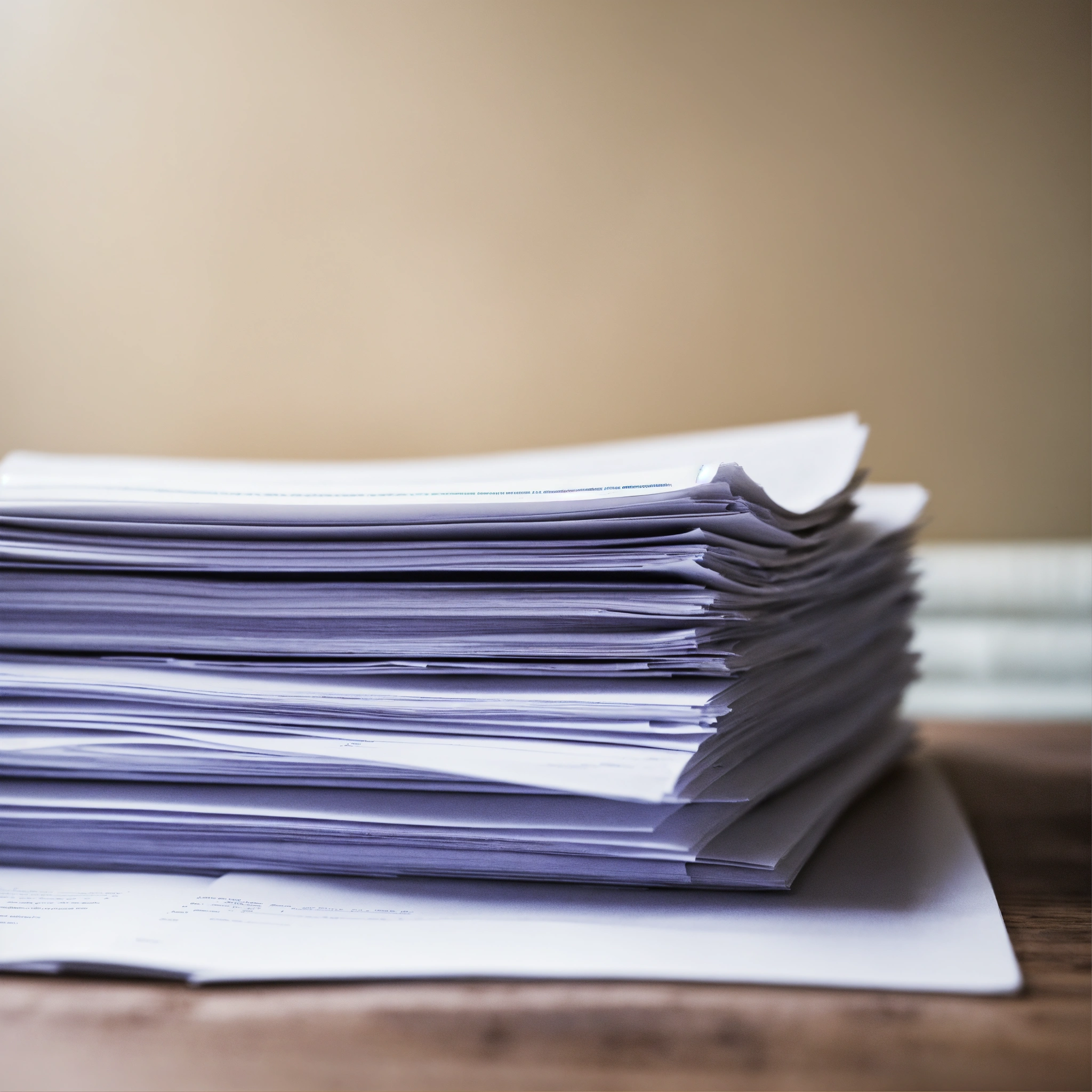 Lexica - A photo of a stack of legal documents. The documents are ...