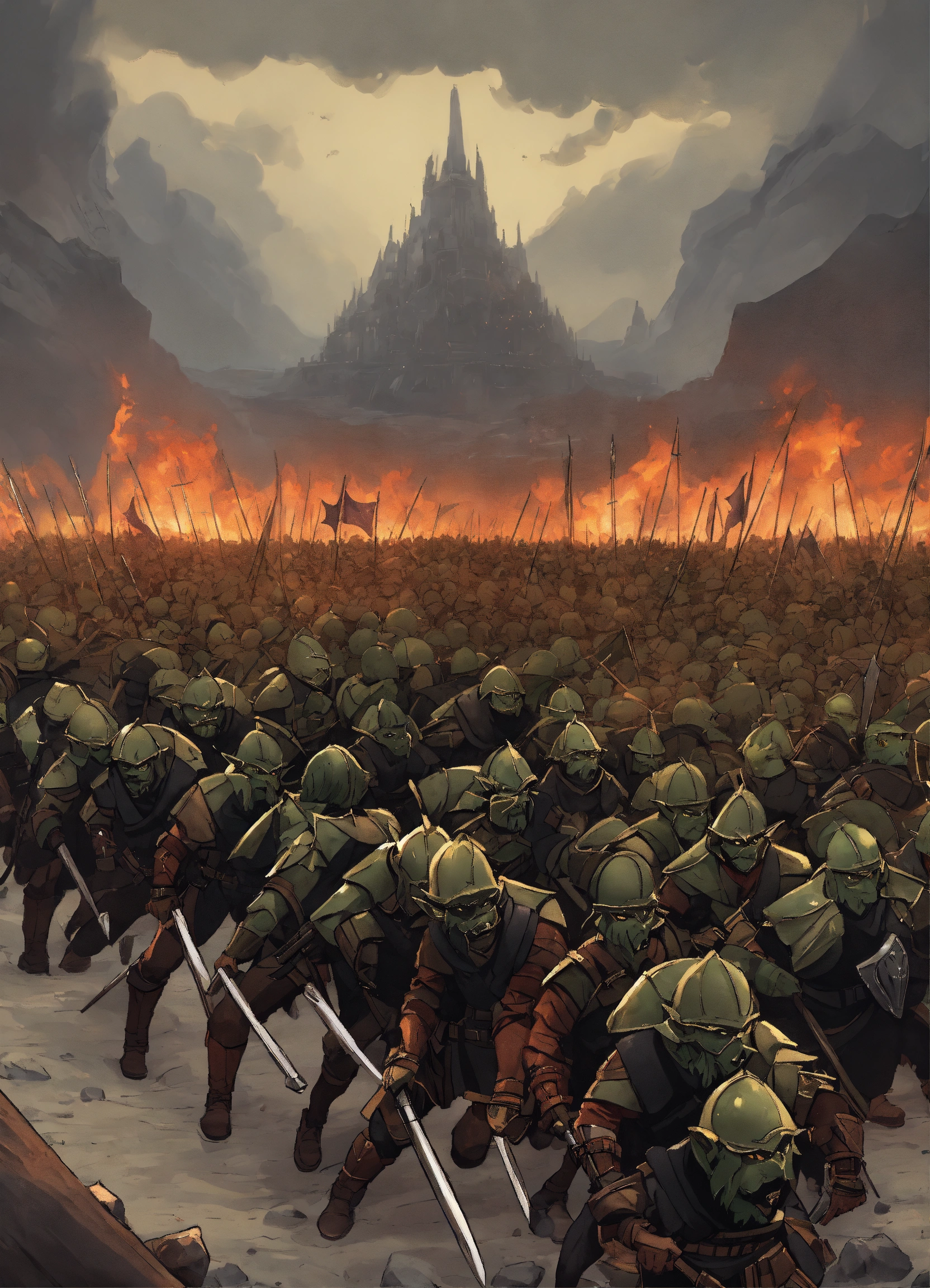 Lexica - Is a fantasy setting of a massive legion of a goblin front ...