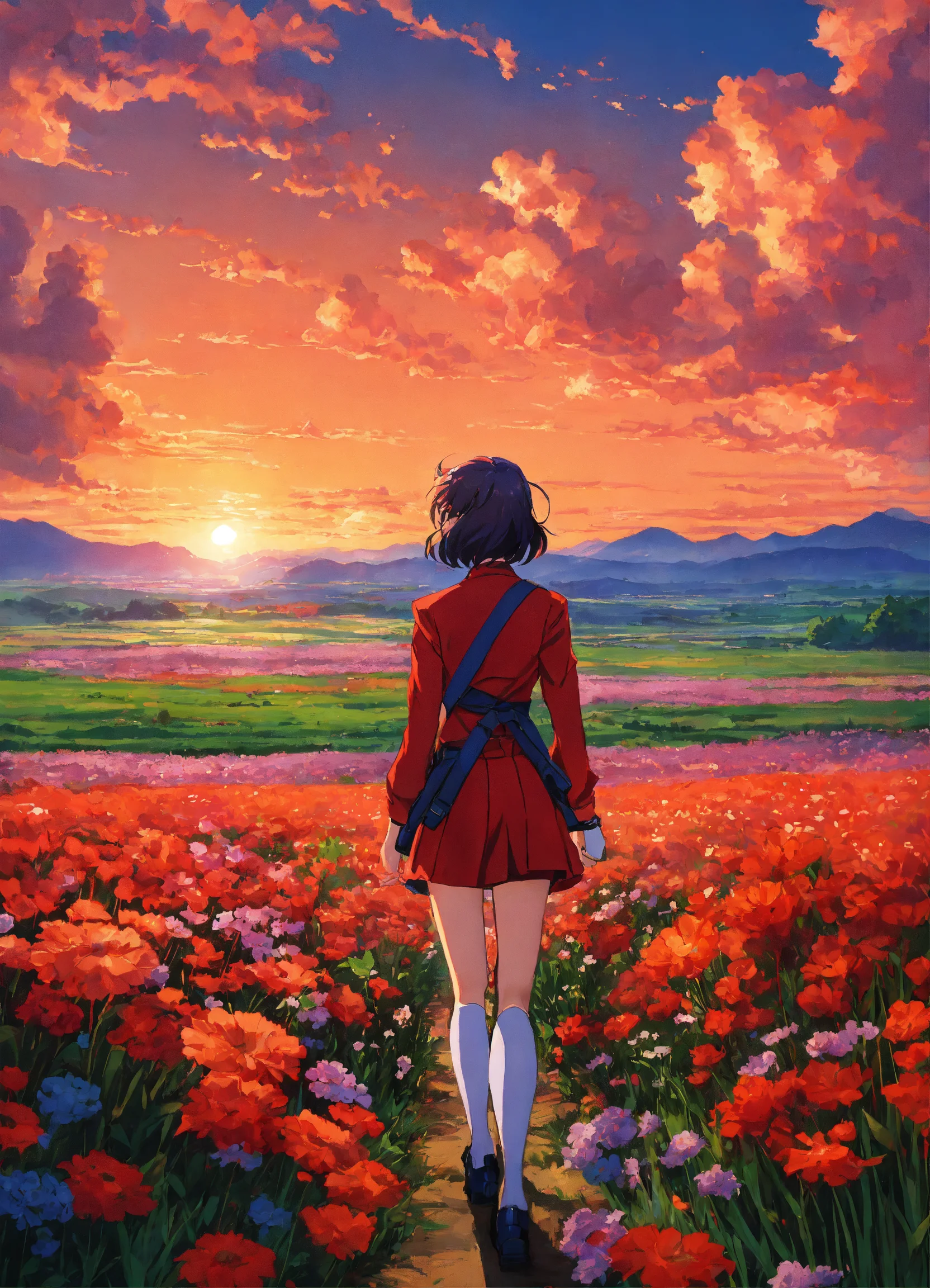 Lexica - Happy Misato Katsuragi from Neon Genesis Evangelion standing ...