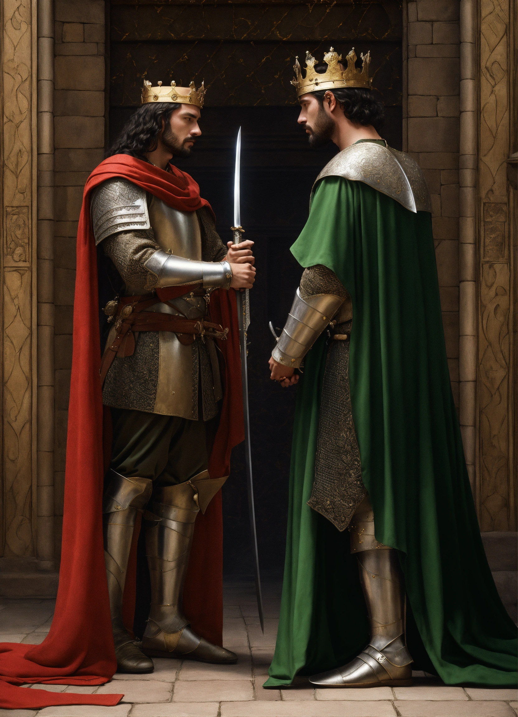 Lexica - In the medieval, the king is around 50 years old, standing ...