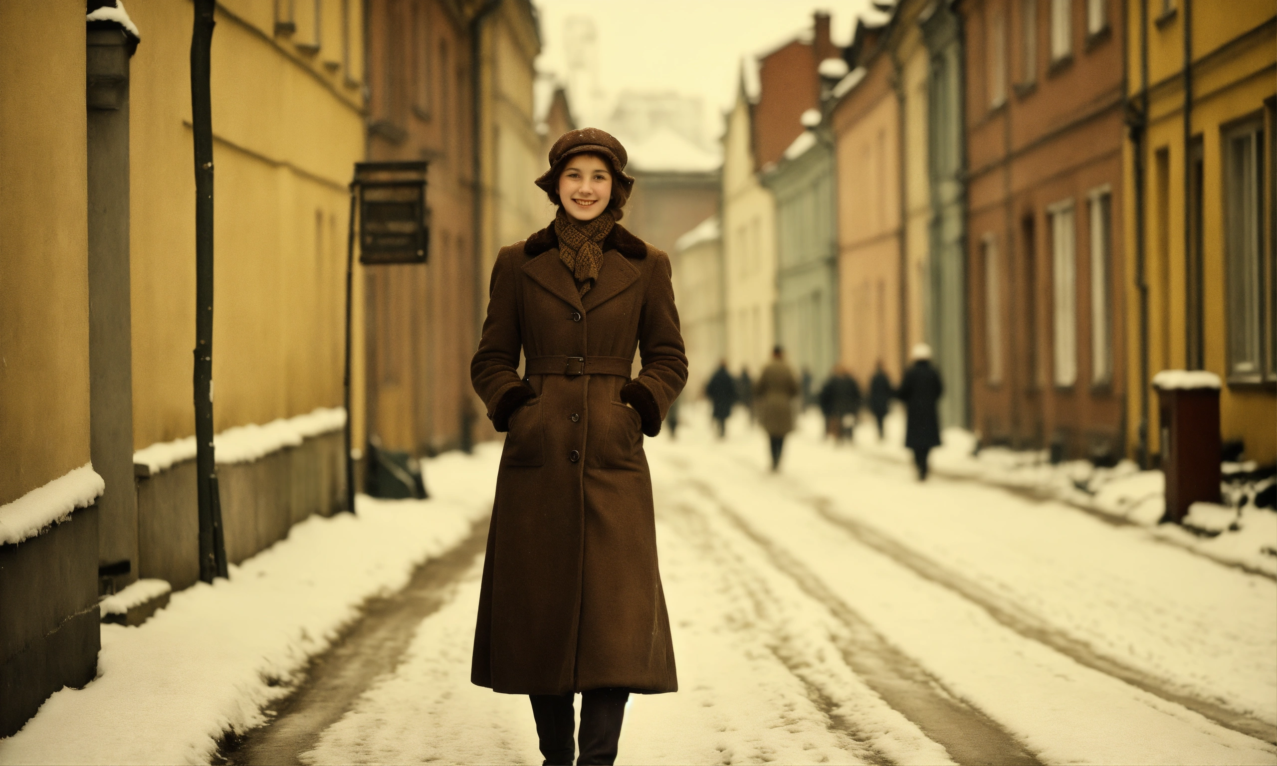 Lexica - Poland think poor woman age 20, 1920-1930 on streen in Warshaw ...