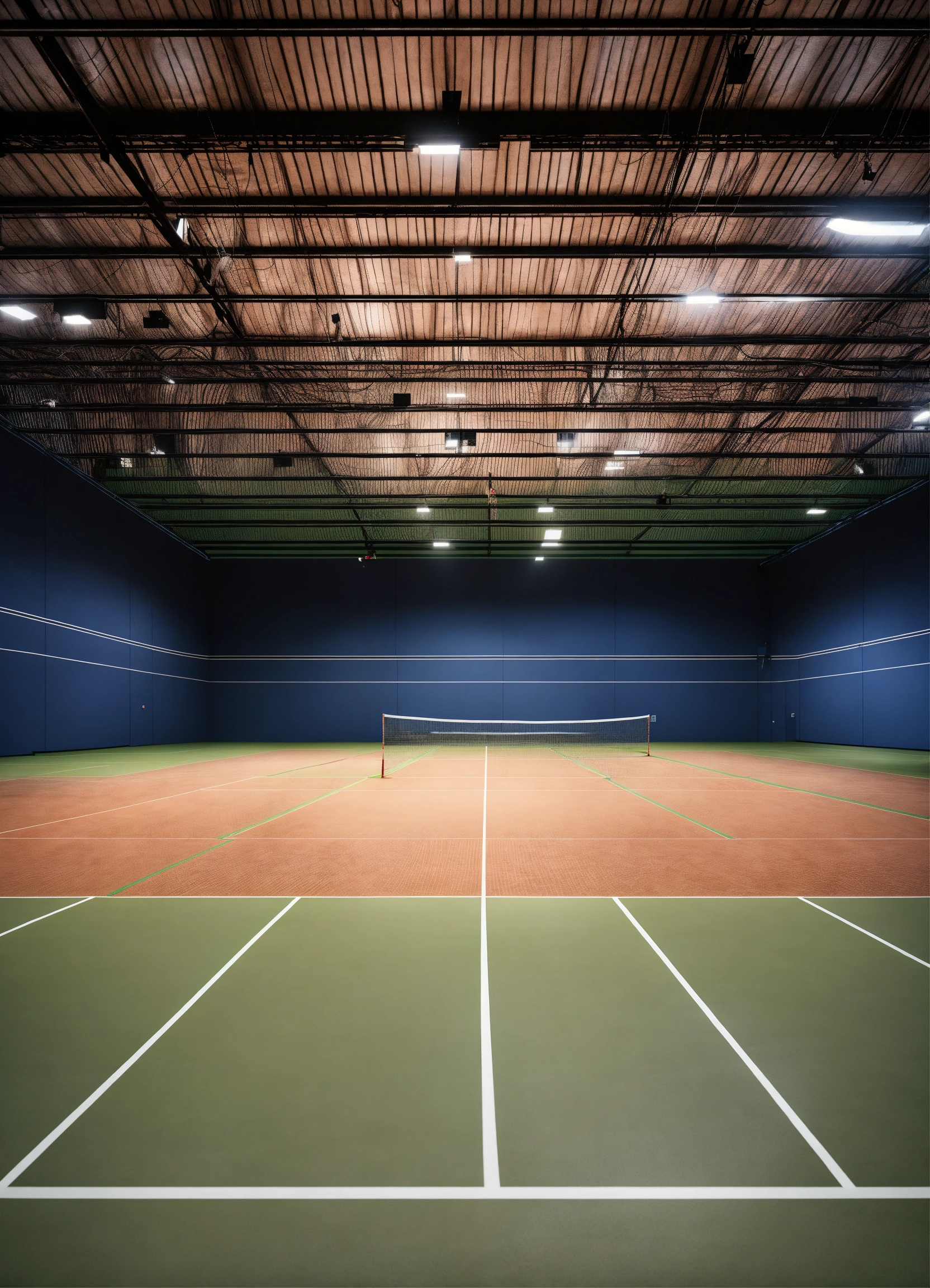 Lexica - Badminton field, indoor, unreal engine rendering, 8k