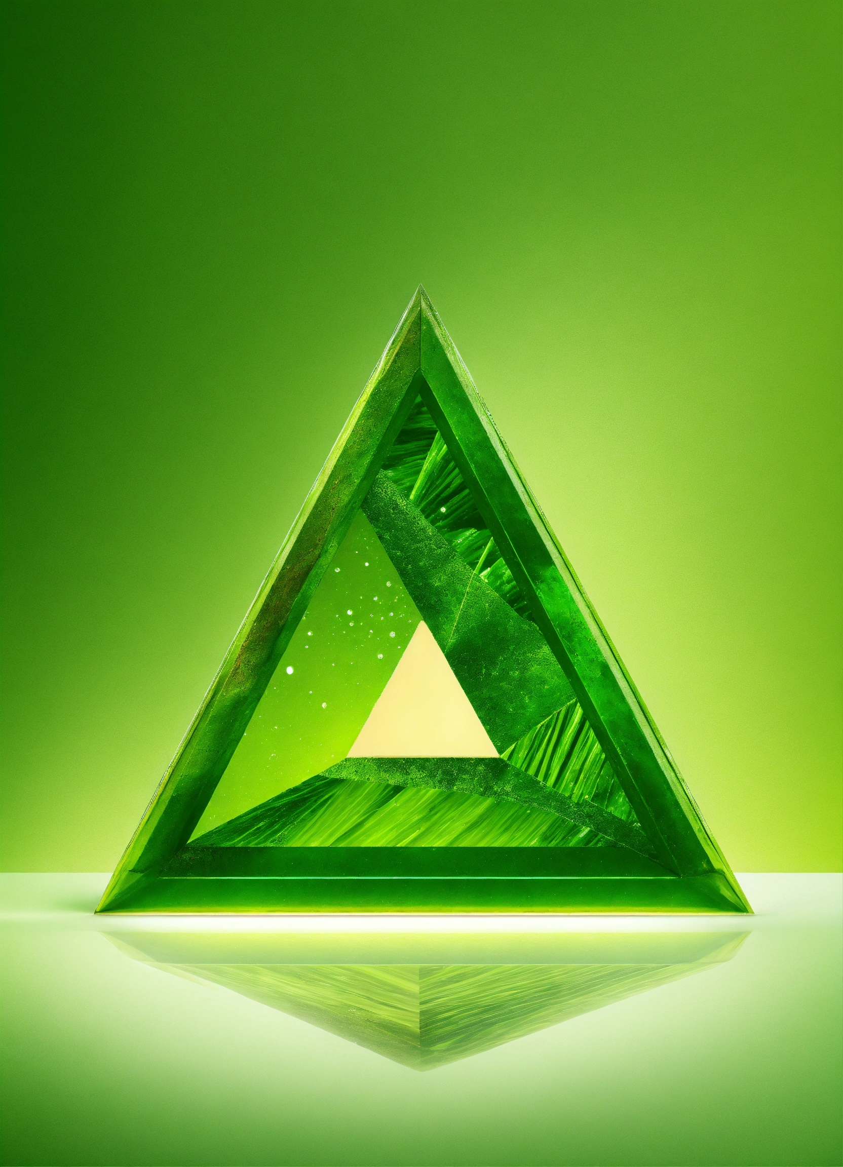 Lexica - Icono enmarcado en un triangulo equilatero invertido, logo que ...