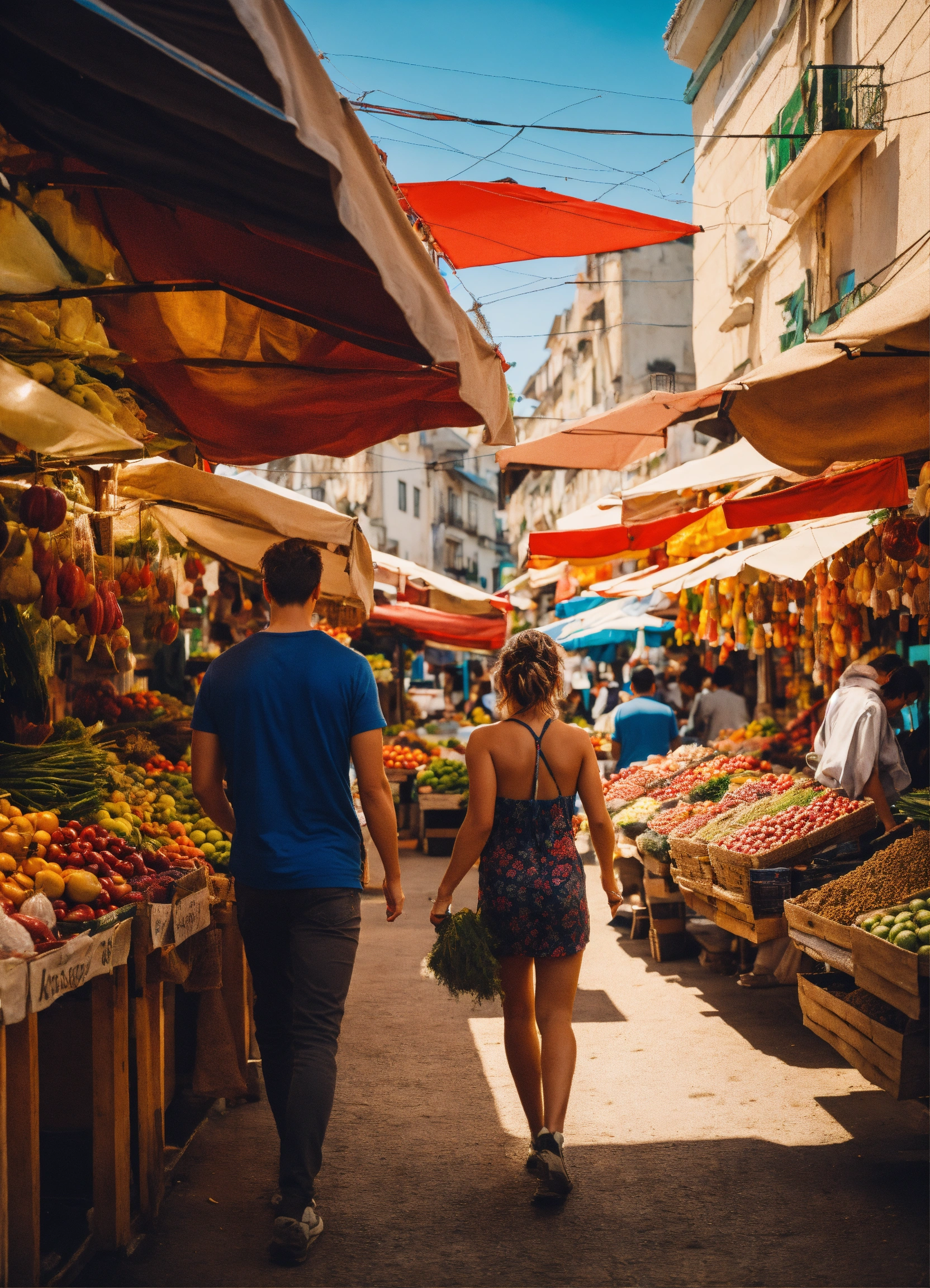 Lexica - Alex stroll through a local market, picking up ingredients for ...