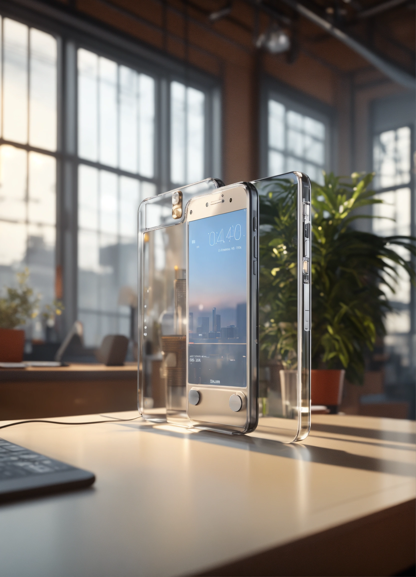 Lexica - A see through polycarbonate smart phone designed by Dieter ...