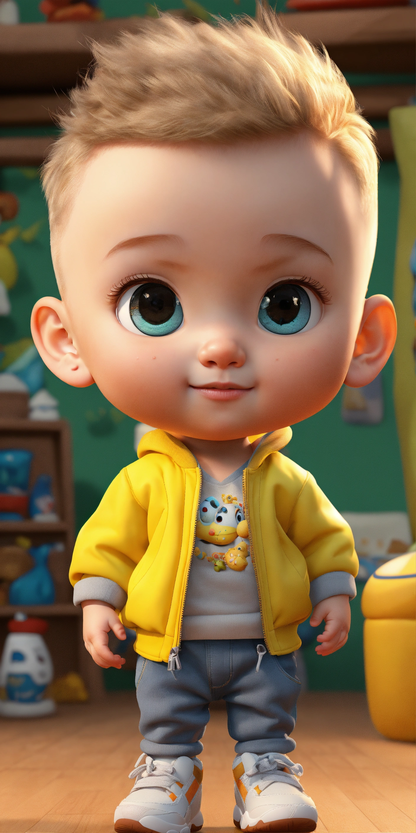 Lexica - A beautiful young a baby boy , full body image of a cute ...