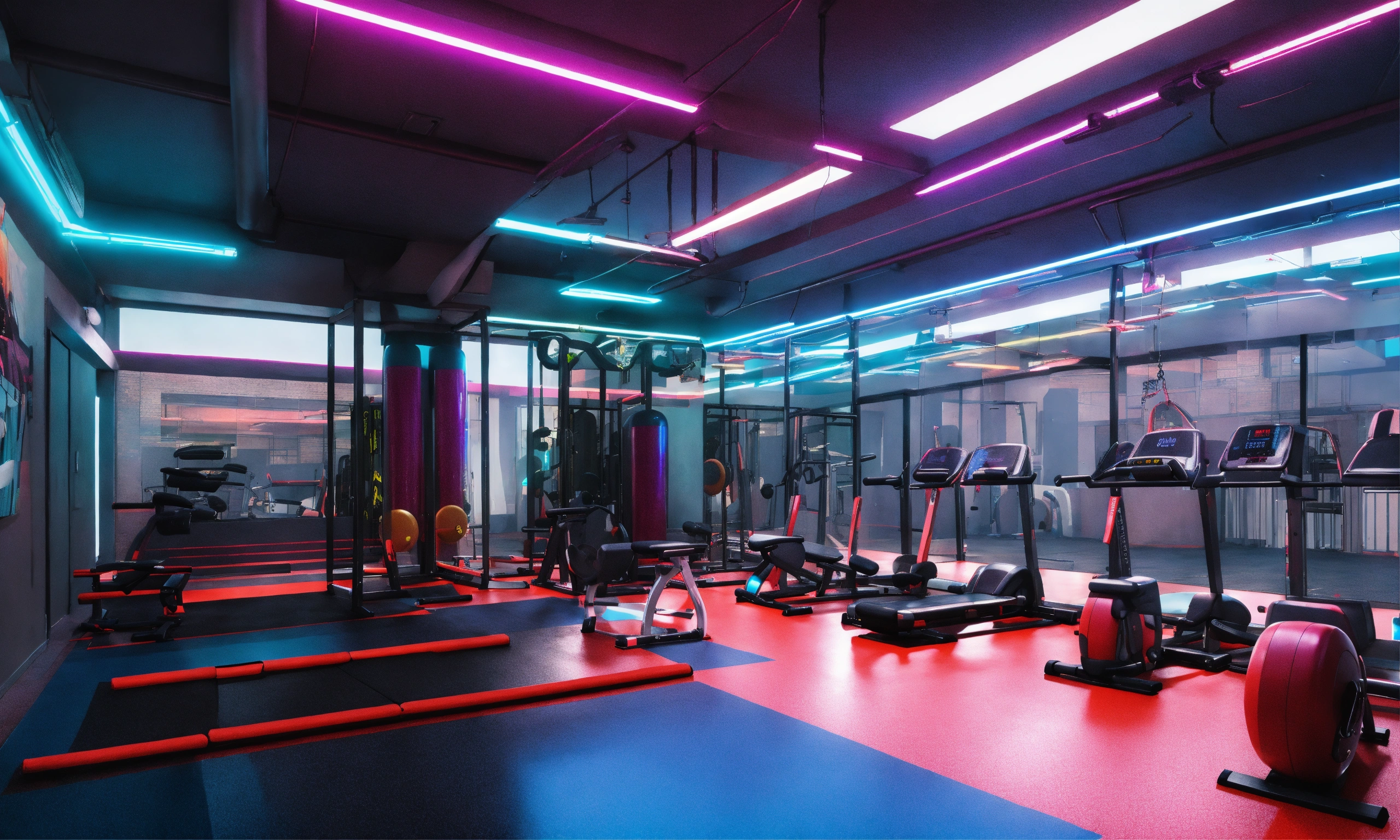 Lexica - Cyberpunk gym