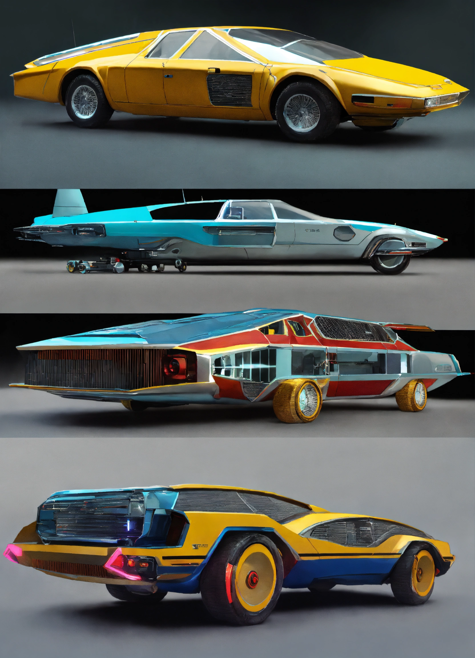Lexica - Sci-fi cars
