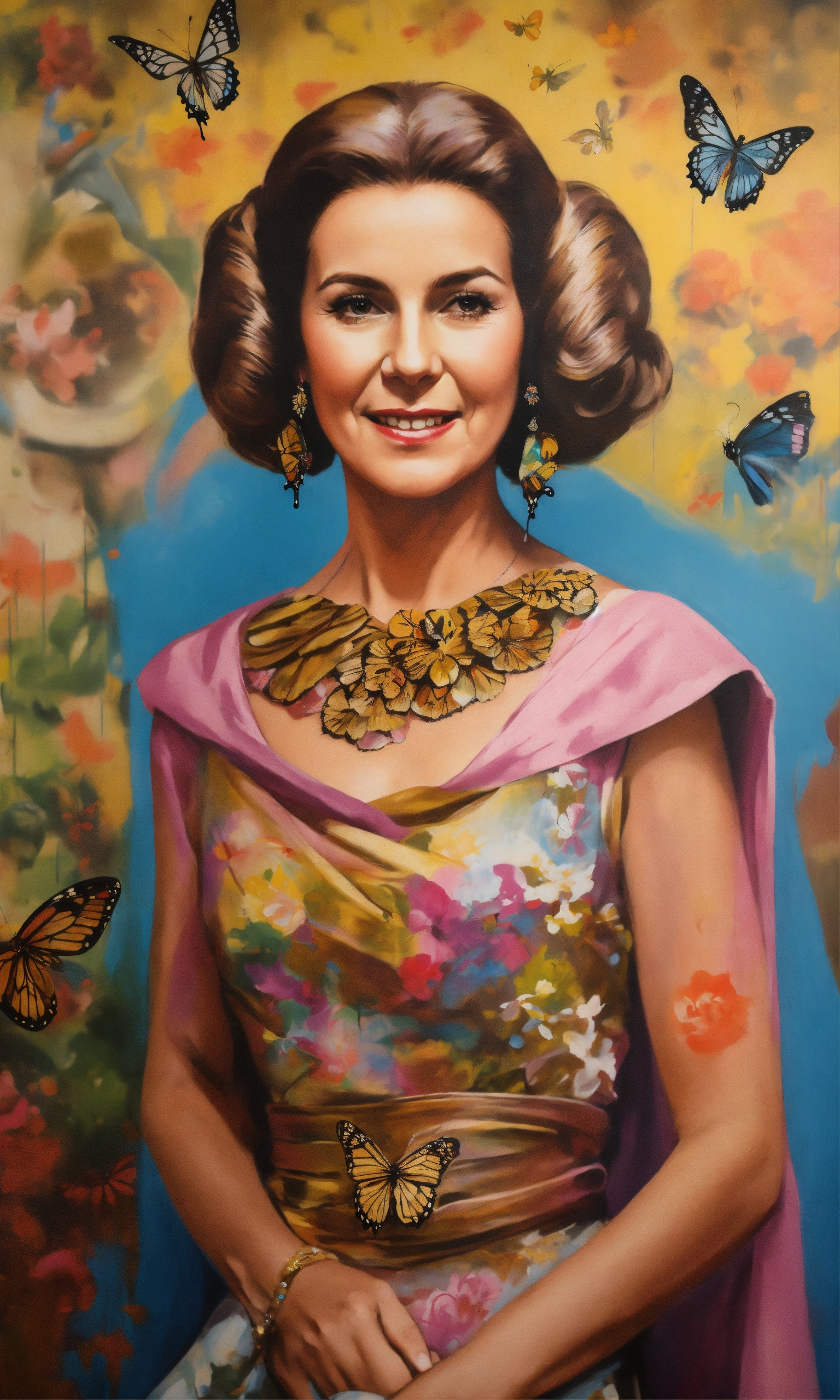 Lexica - Queen Sofia of Spain, dressed as Princess Leeia from Star Wars ...