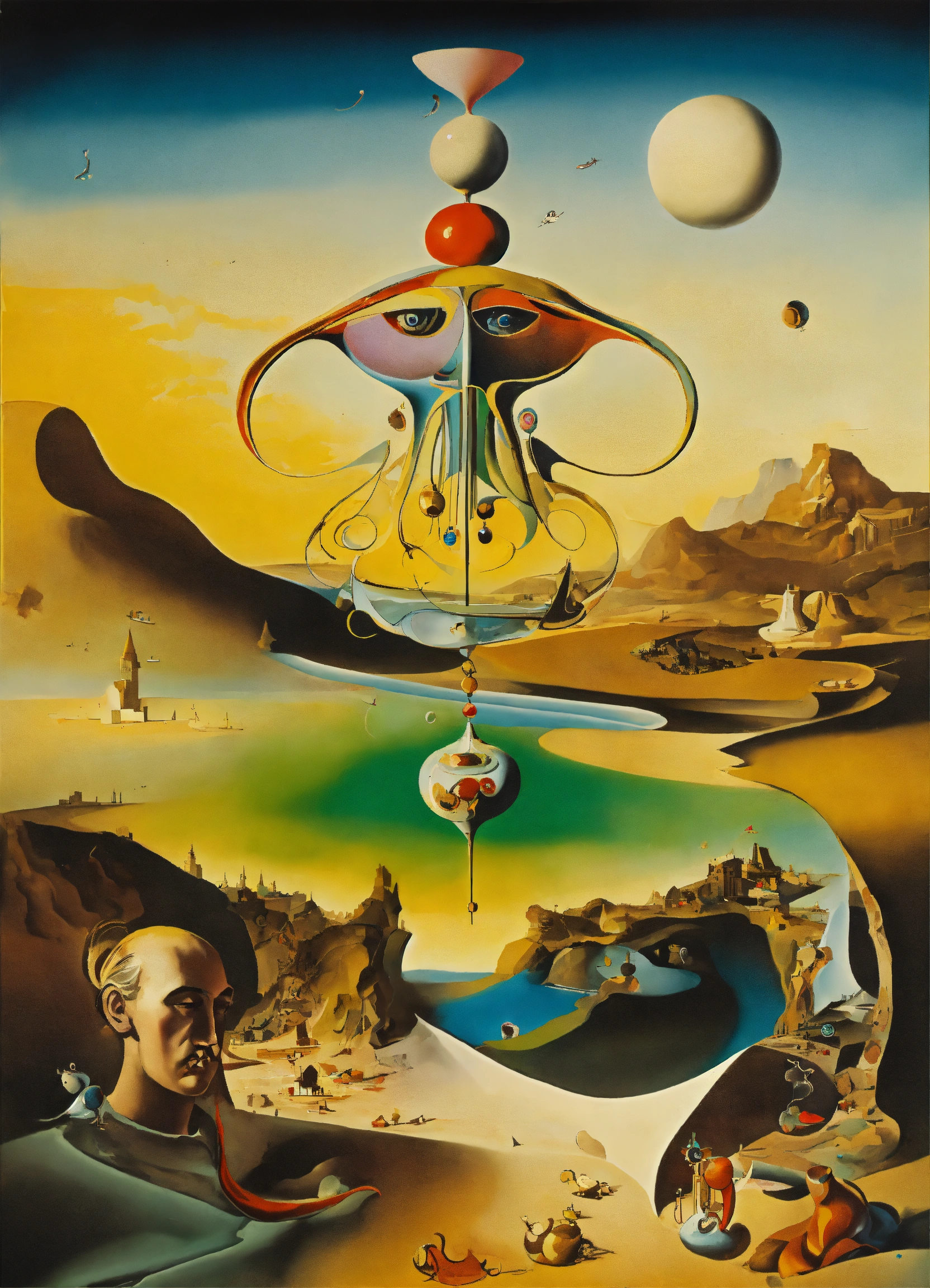 Lexica - The most trippy abstract by Salvador Dalí