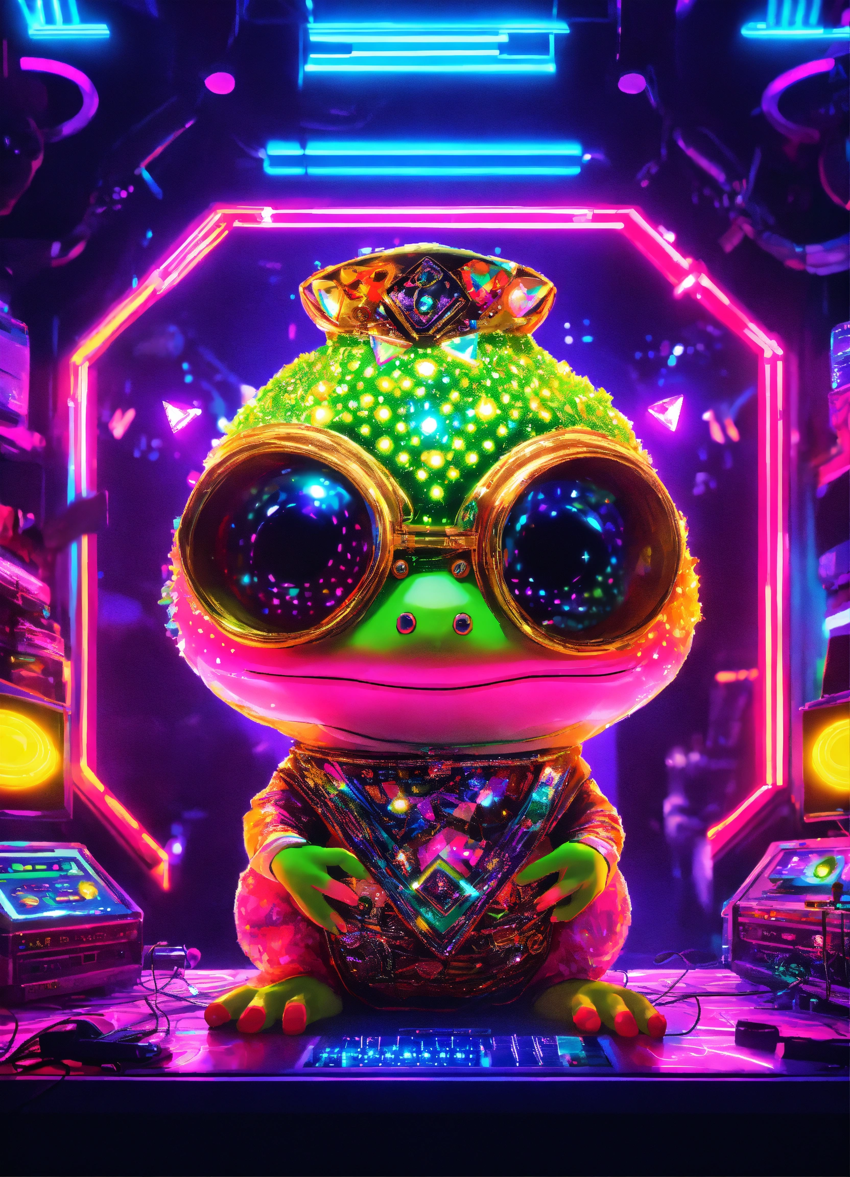 Lexica - A techno Festival Rave Diamond psytrance DJ Diamond TOAD in ...