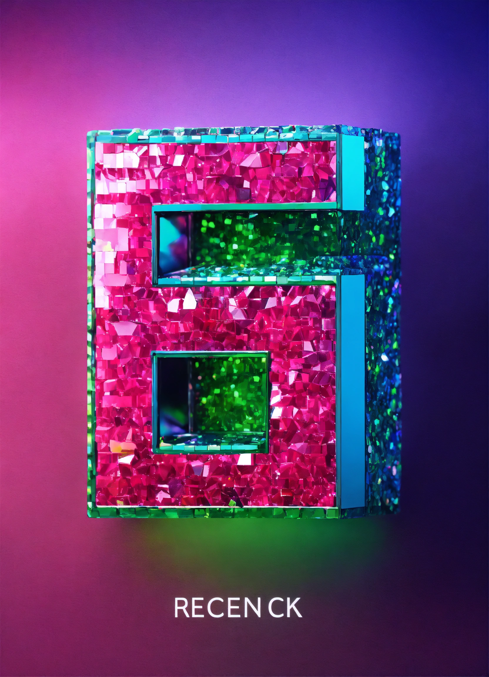 Lexica - Business logo with a vertical letters rectangle shaped iconic ...