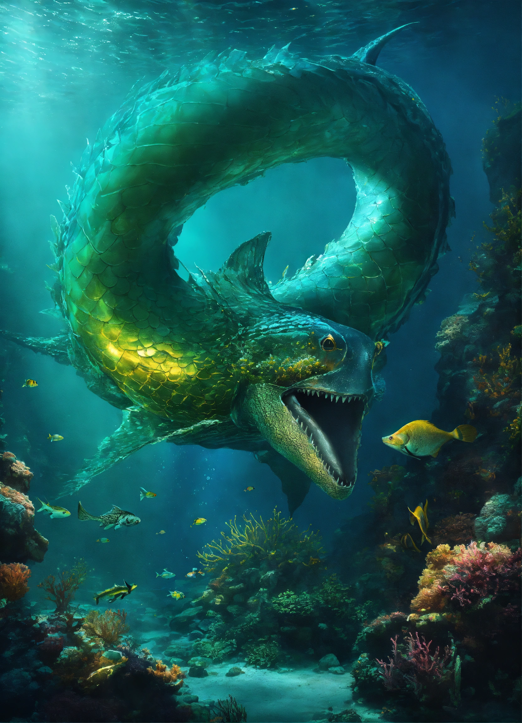 Lexica - Aquamarine Leviathan Description The Aquamarine Leviathan is a ...