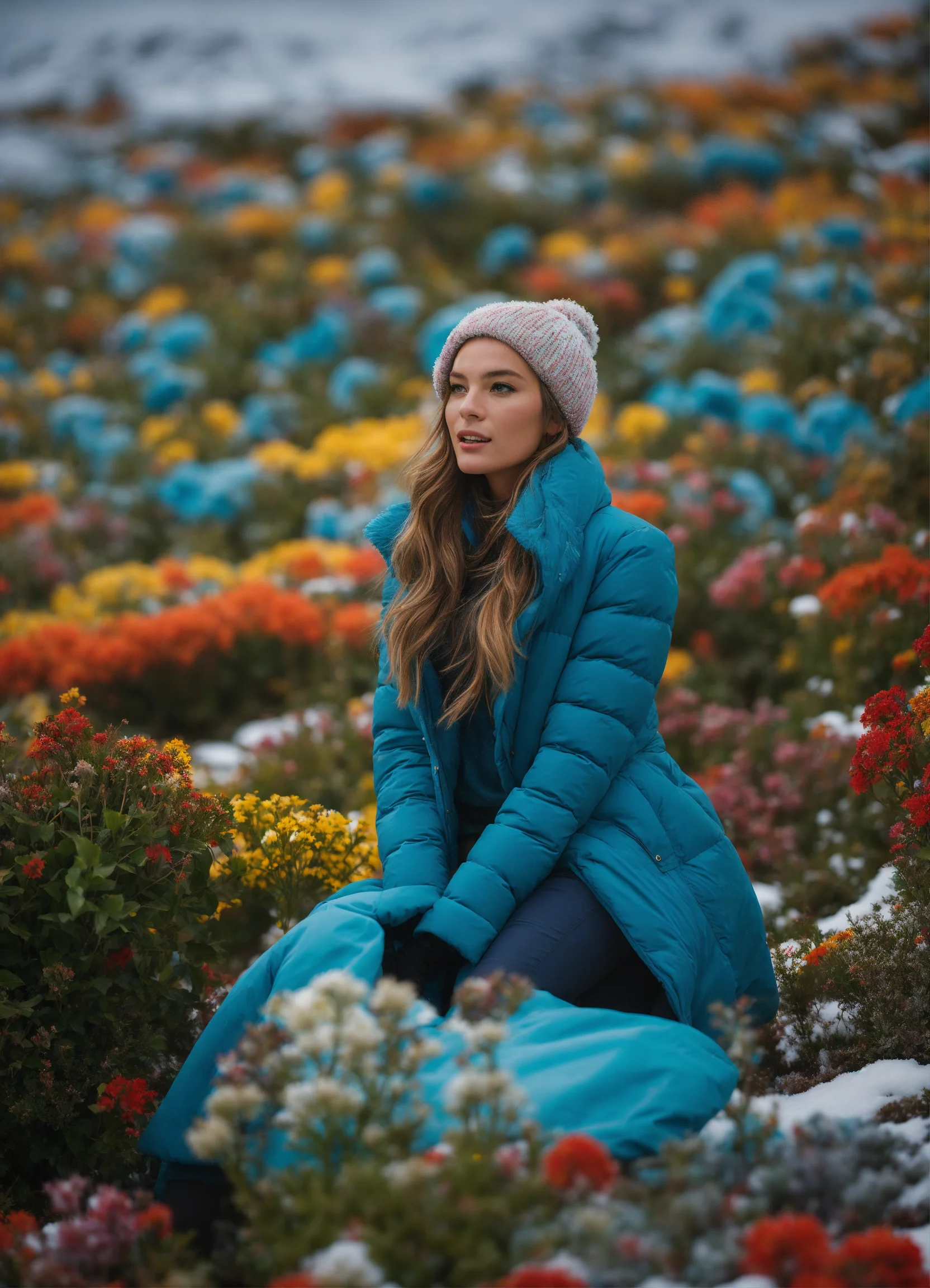 Lexica - Candid Photojournalistic Shot] [French Supermodel, stunning ...
