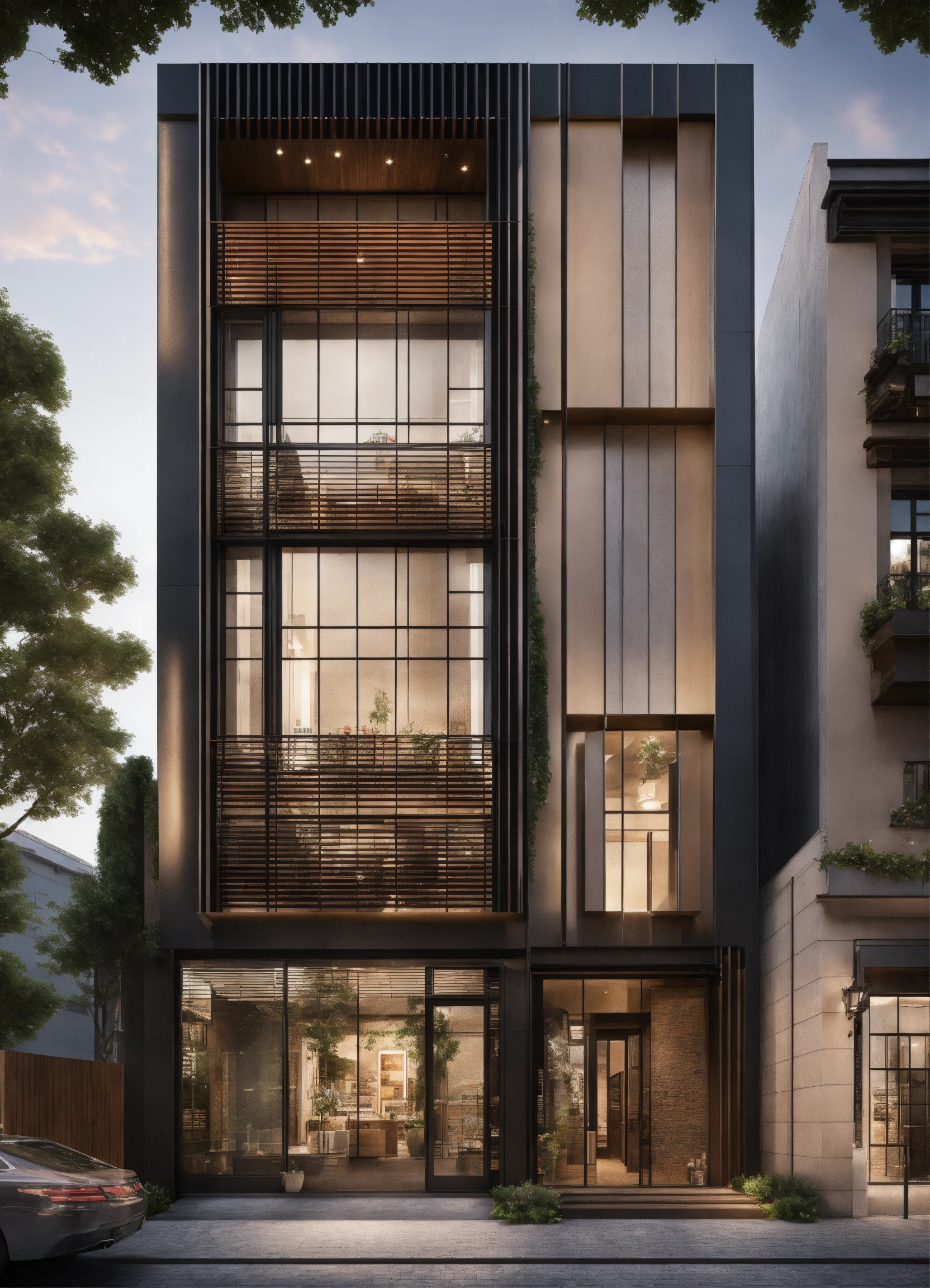 Lexica - Drawing inspiration from contemporary style, this three-level ...