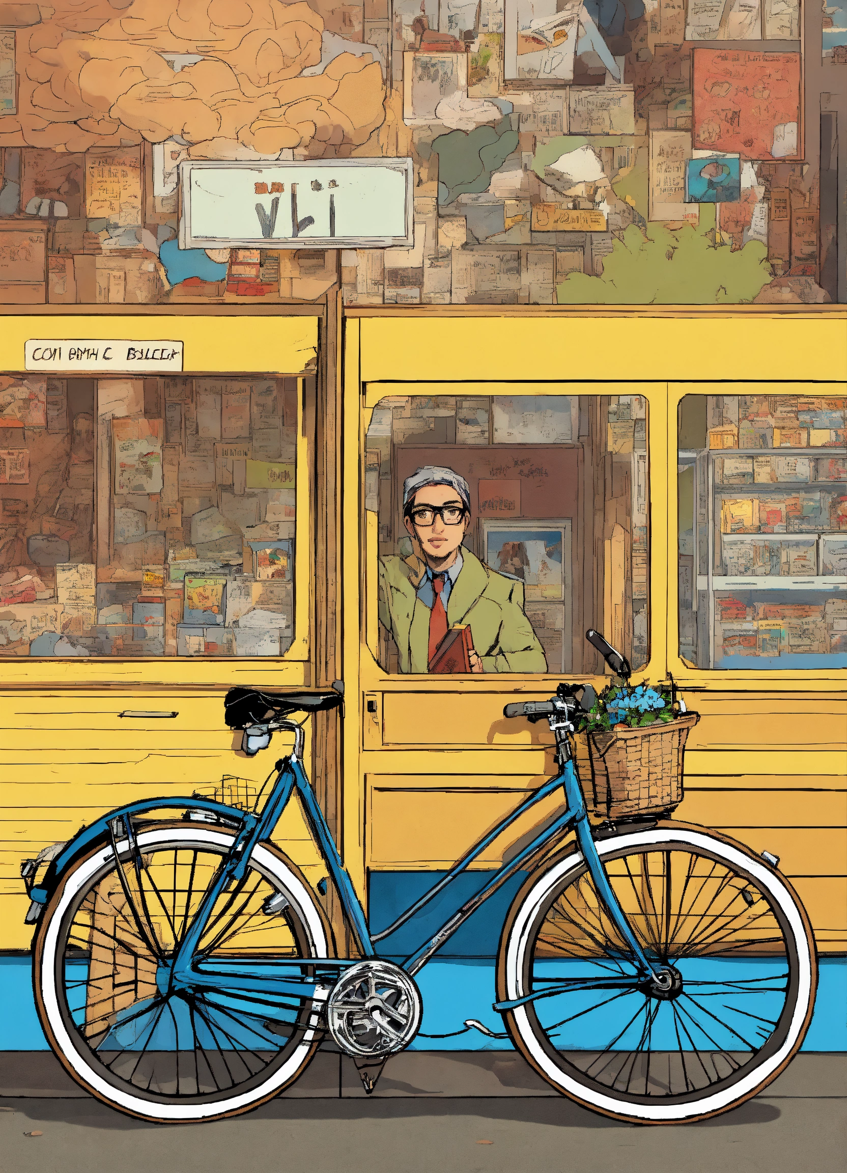 Lexica Comics Bicycles Eyeglasses