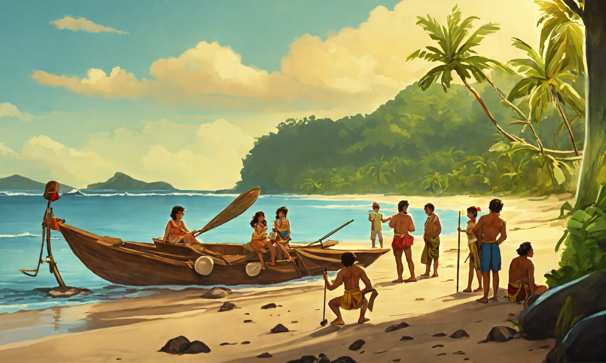 Lexica - Before Columbo costa-rican small tribe on the pacific shore ...