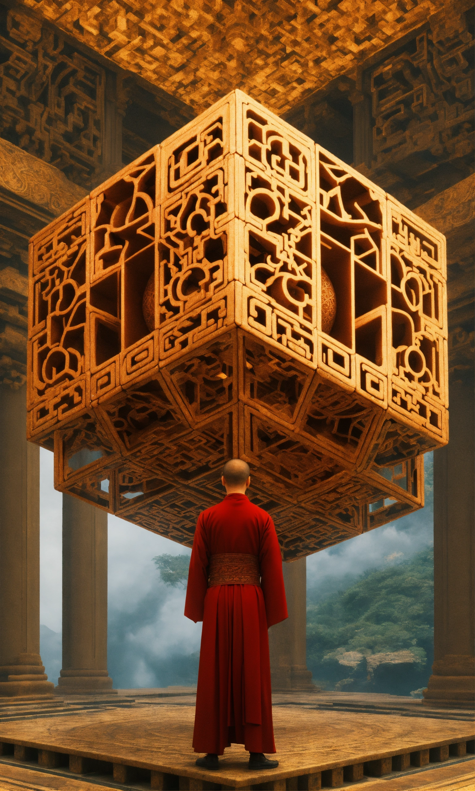 Lexica - Taoist monk octopus tesseract body fractal three point ...